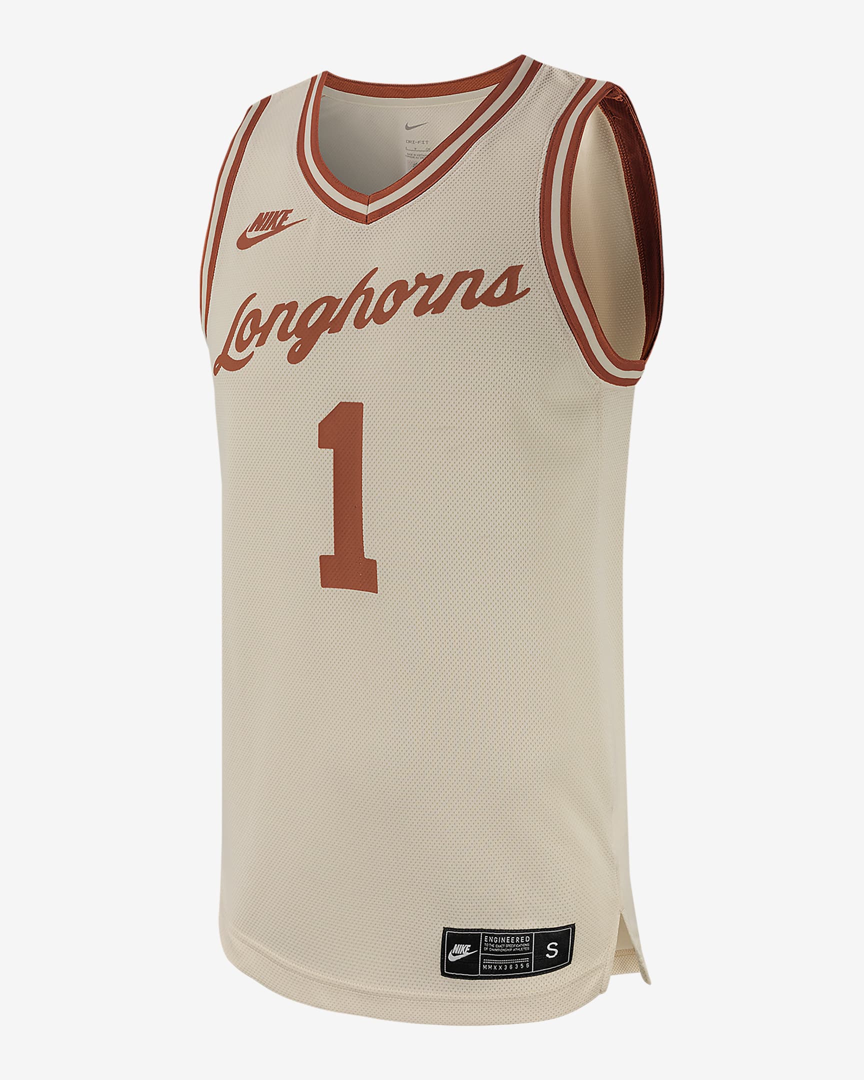 Texas Men's Nike College Basketball Replica Jersey. Nike.com