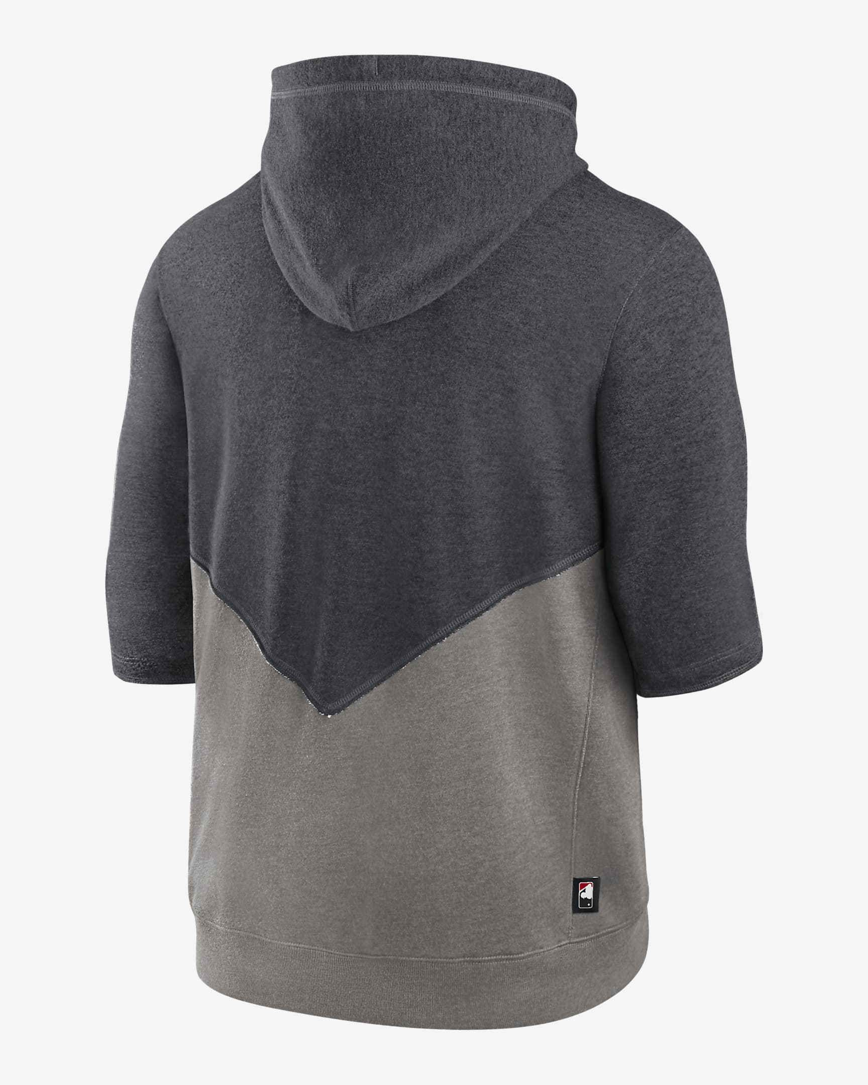 Sudadera con gorro sin cierre Nike Dri-FIT de manga 3/4 para hombre Texas Rangers 2023 MLB ...