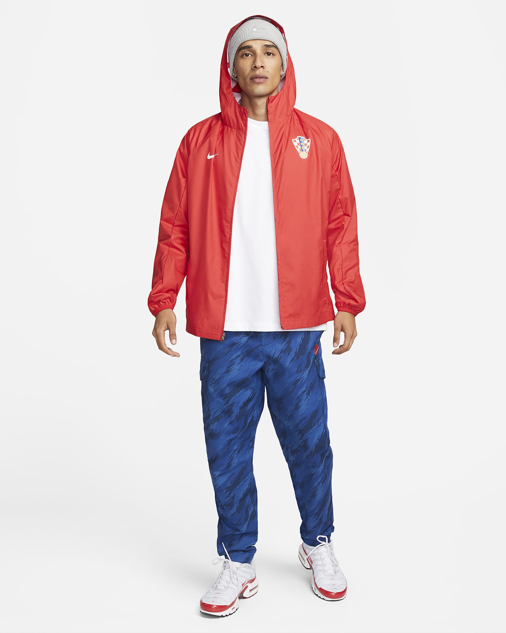 Croatia AWF Men's Full-Zip Football Jacket. Nike IE