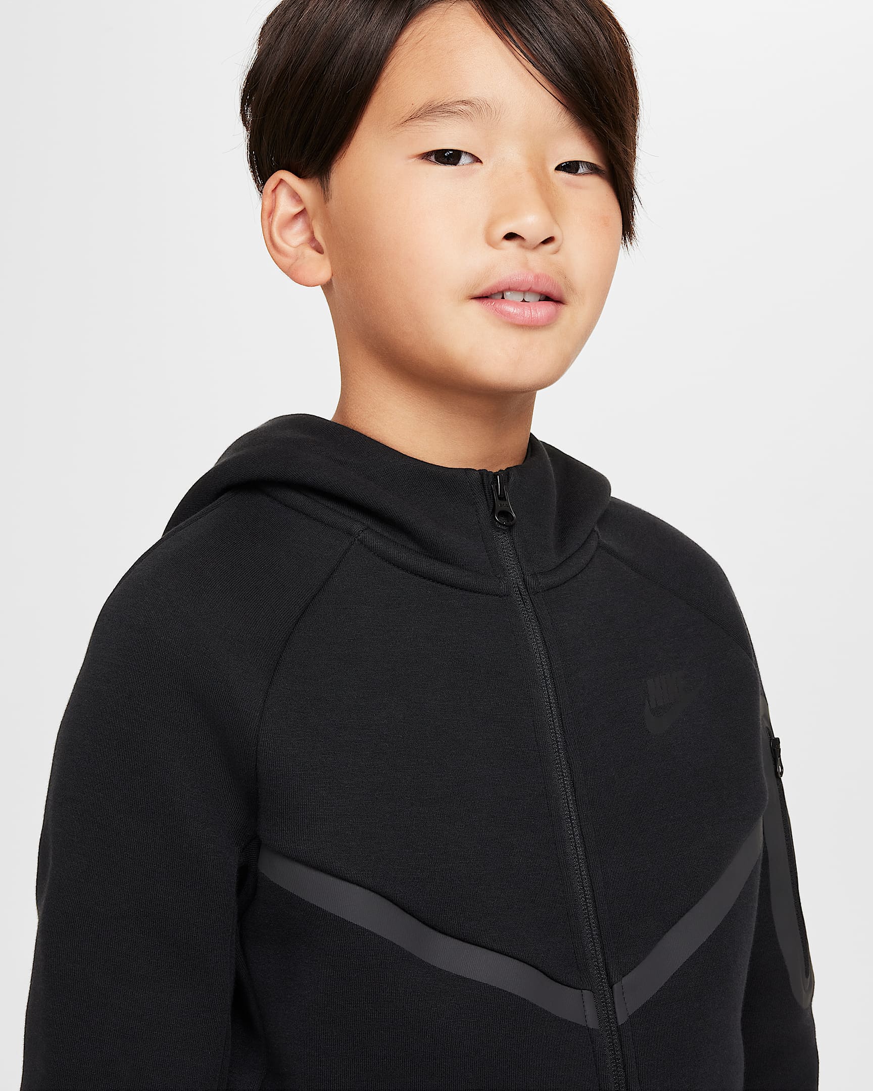 Sweat à Capuche Et Zip Nike Sportswear Tech Fleece Pour Ado Nike Ch