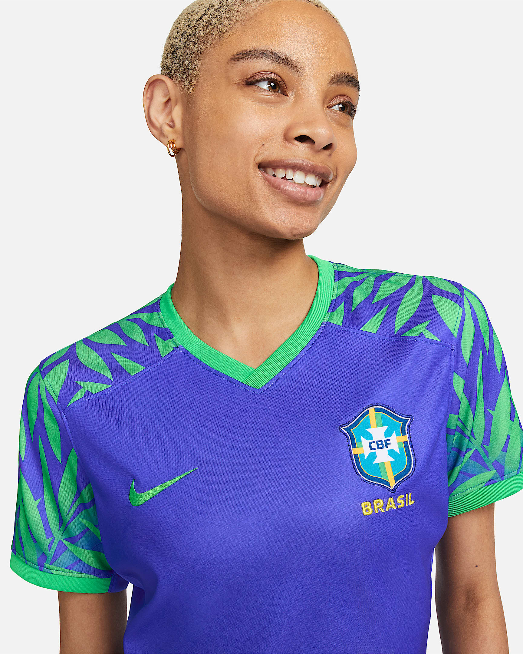Brazil 2023 Stadium Away Women's Nike Dri-FIT Football Shirt. Nike PT