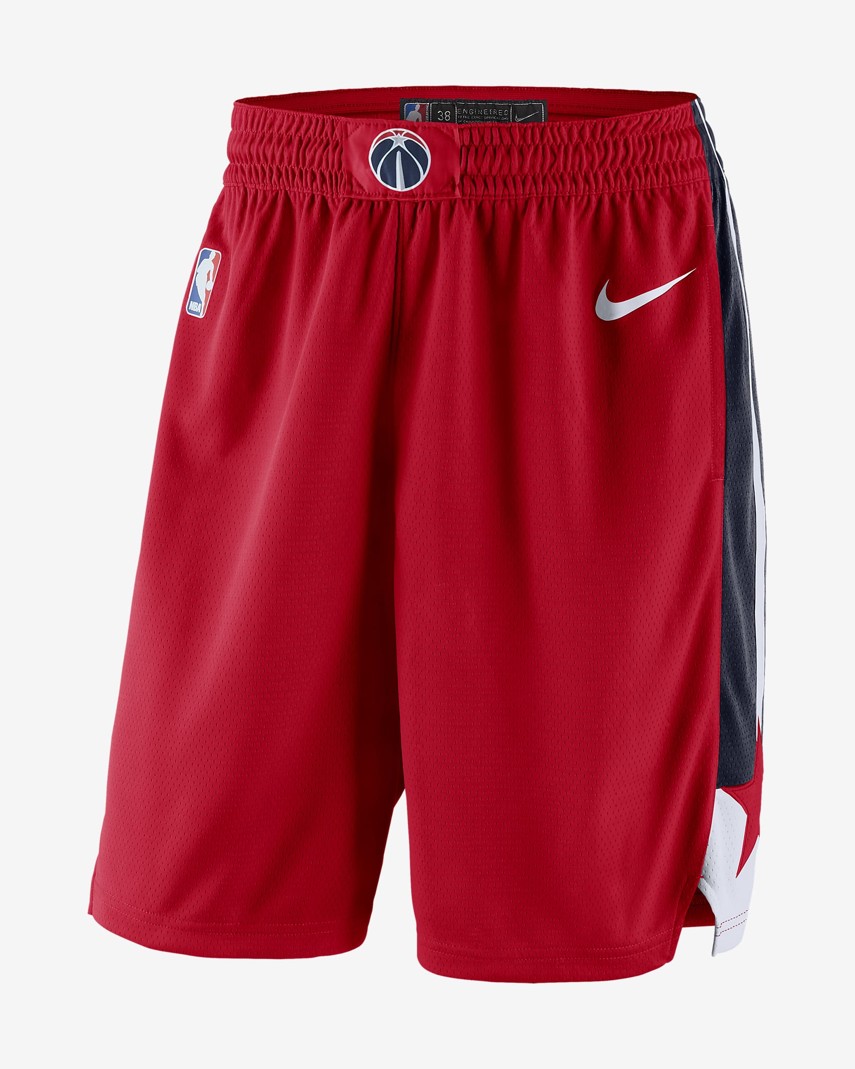 Washington Wizards Icon Edition Men's Nike NBA Swingman Shorts. Nike BE