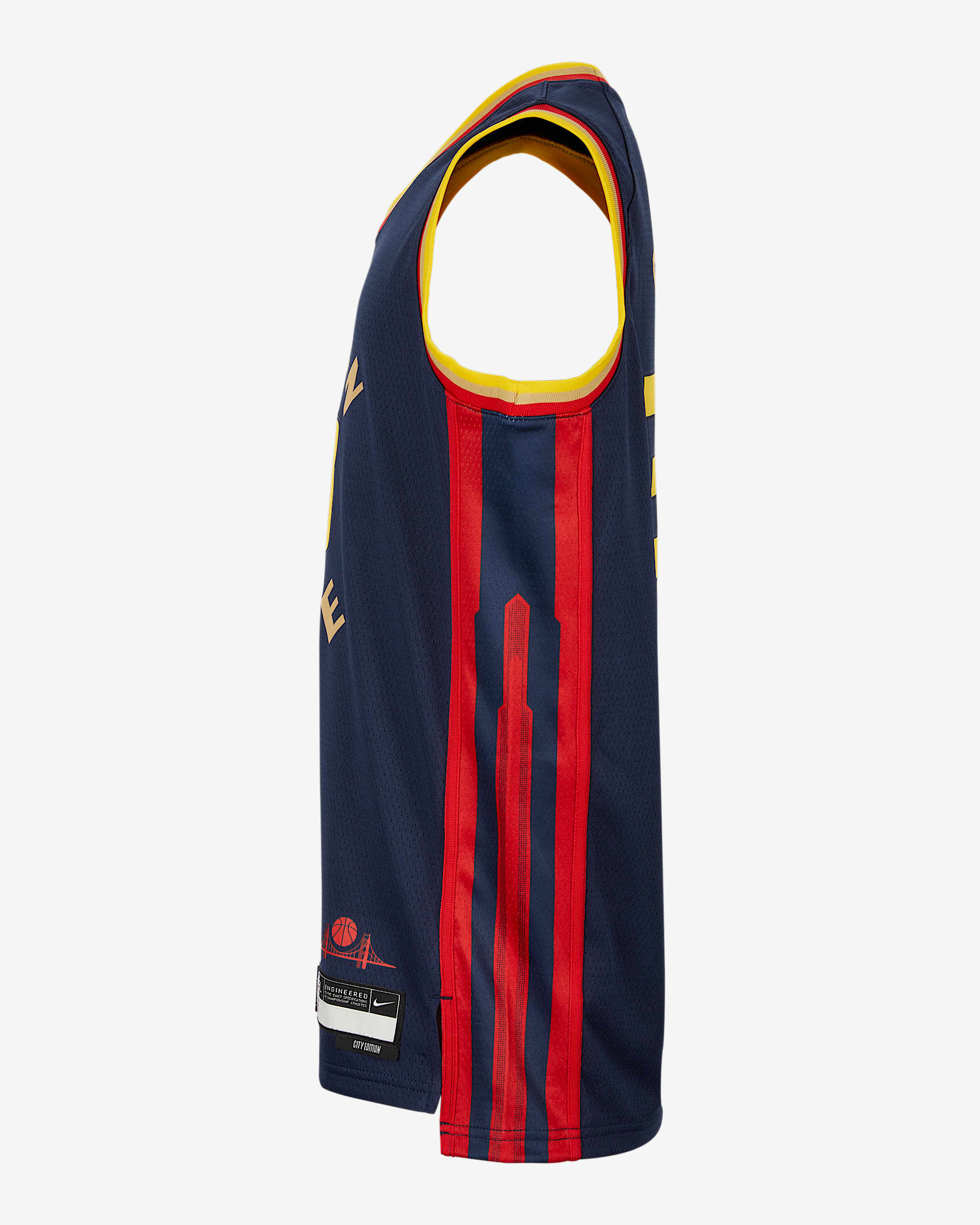 Koszulka dla dużych dzieci Nike Dri-FIT NBA Swingman Stephen Curry Golden State Warriors City ...