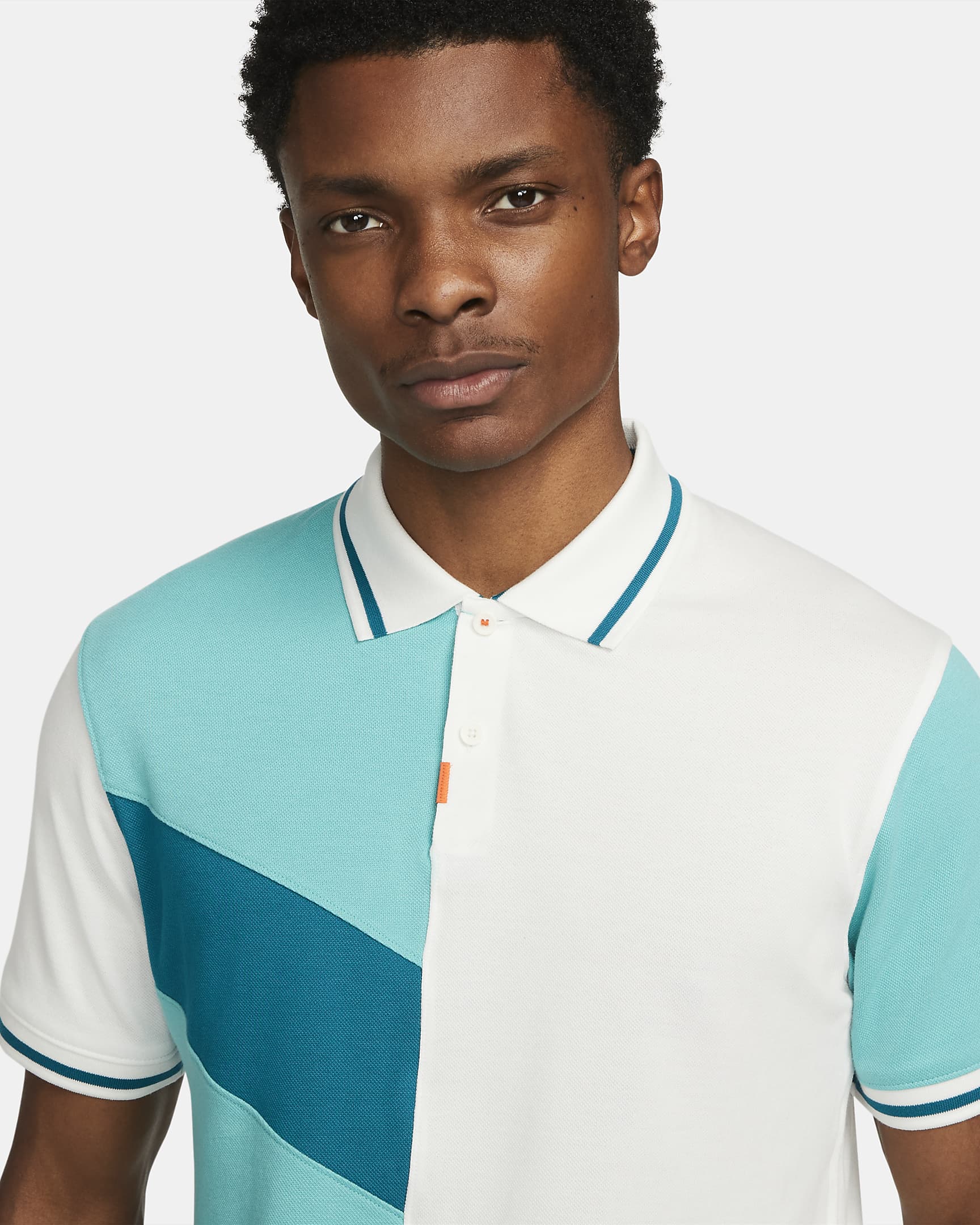 The Nike Polo Men's Colour-Block Slim-Fit Polo. Nike SA