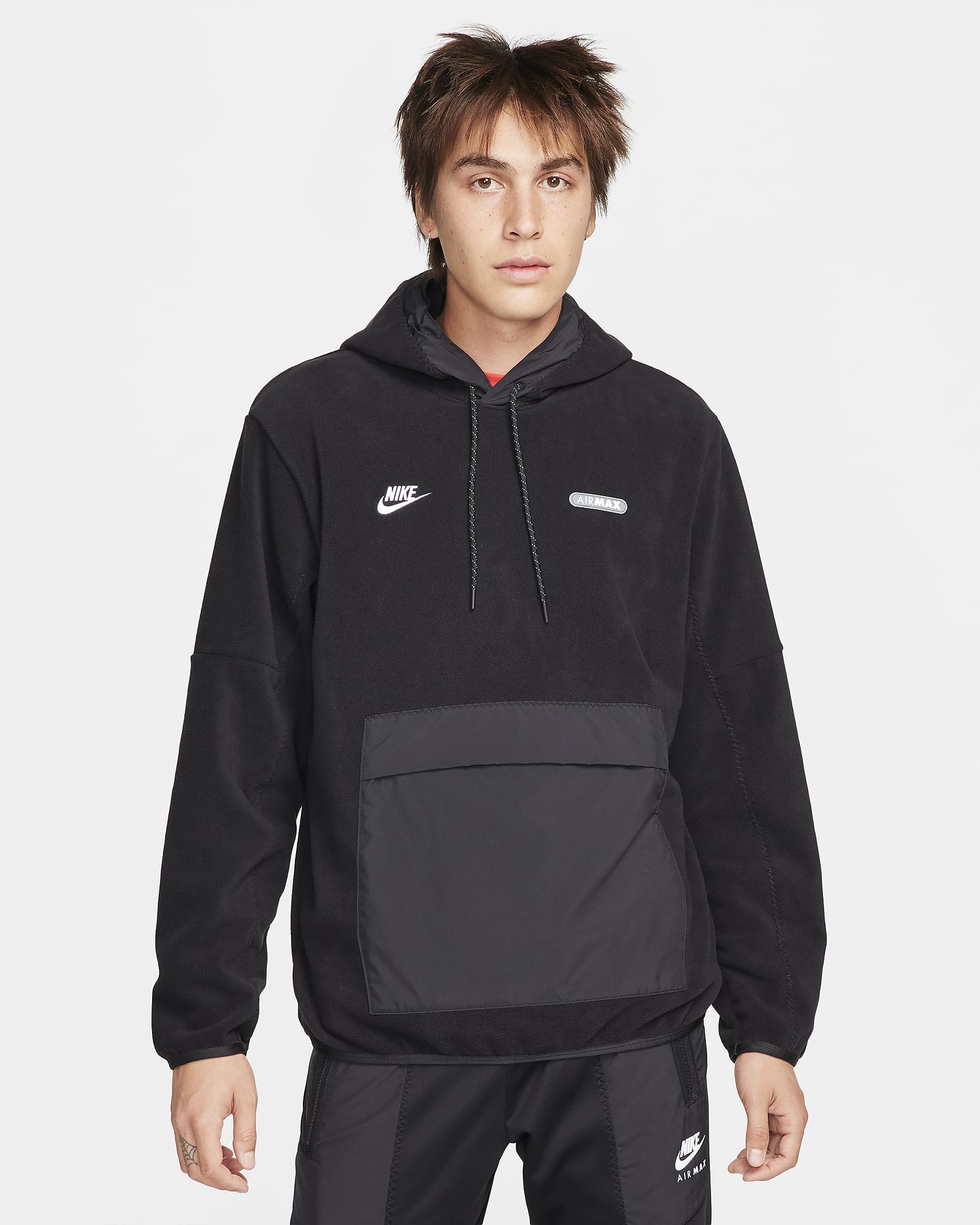 Nike Air Max Men's Fleece Pullover Hoodie. Nike IL