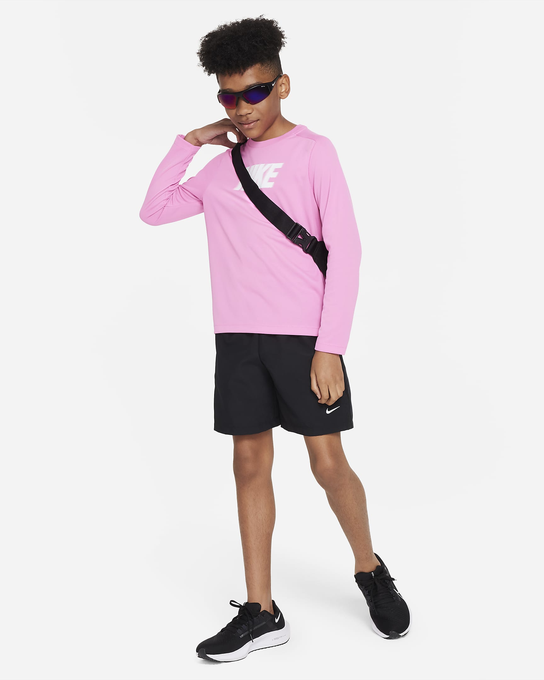 Nike Dri-FIT Multi+ Older Kids' (Boys') Long-Sleeve Top. Nike PH