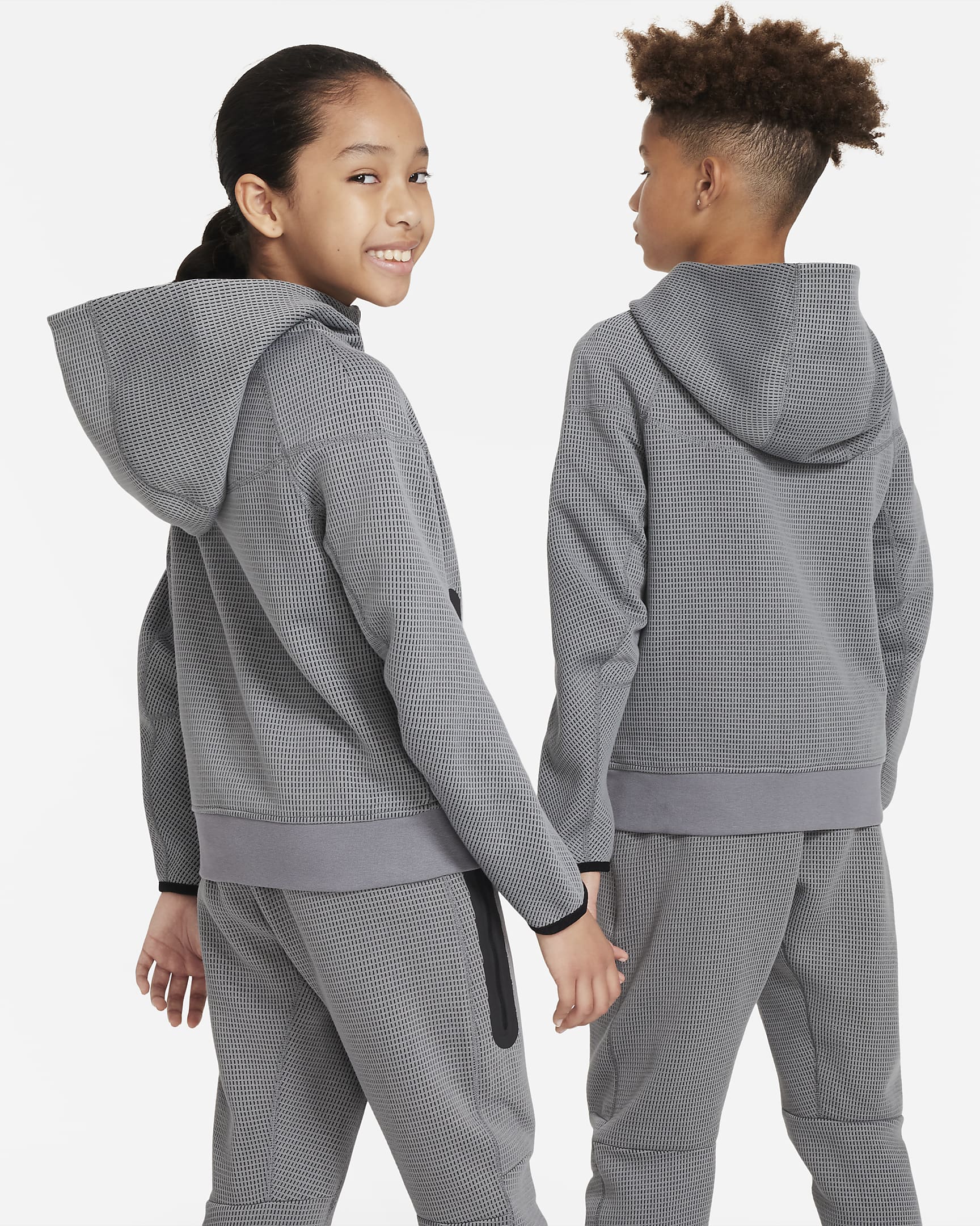 Nike Sportswear Tech Fleece Older Kids' (Boys') Winterized Full-Zip Hoodie. Nike PT