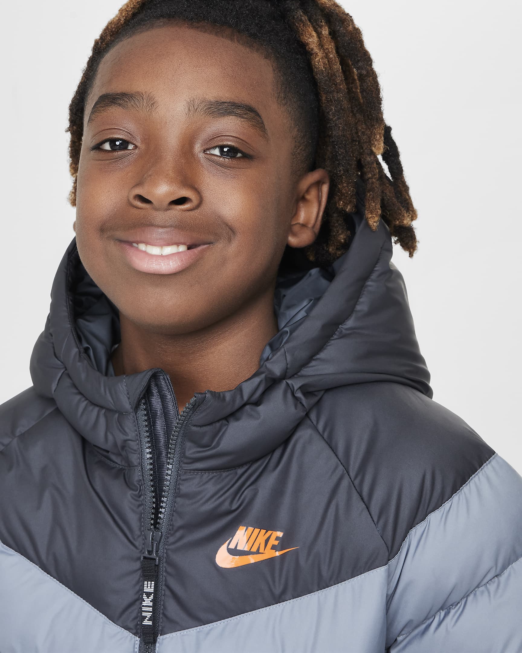 Nike Sportswear Older Kids' Synthetic Fill Hooded Jacket. Nike UK