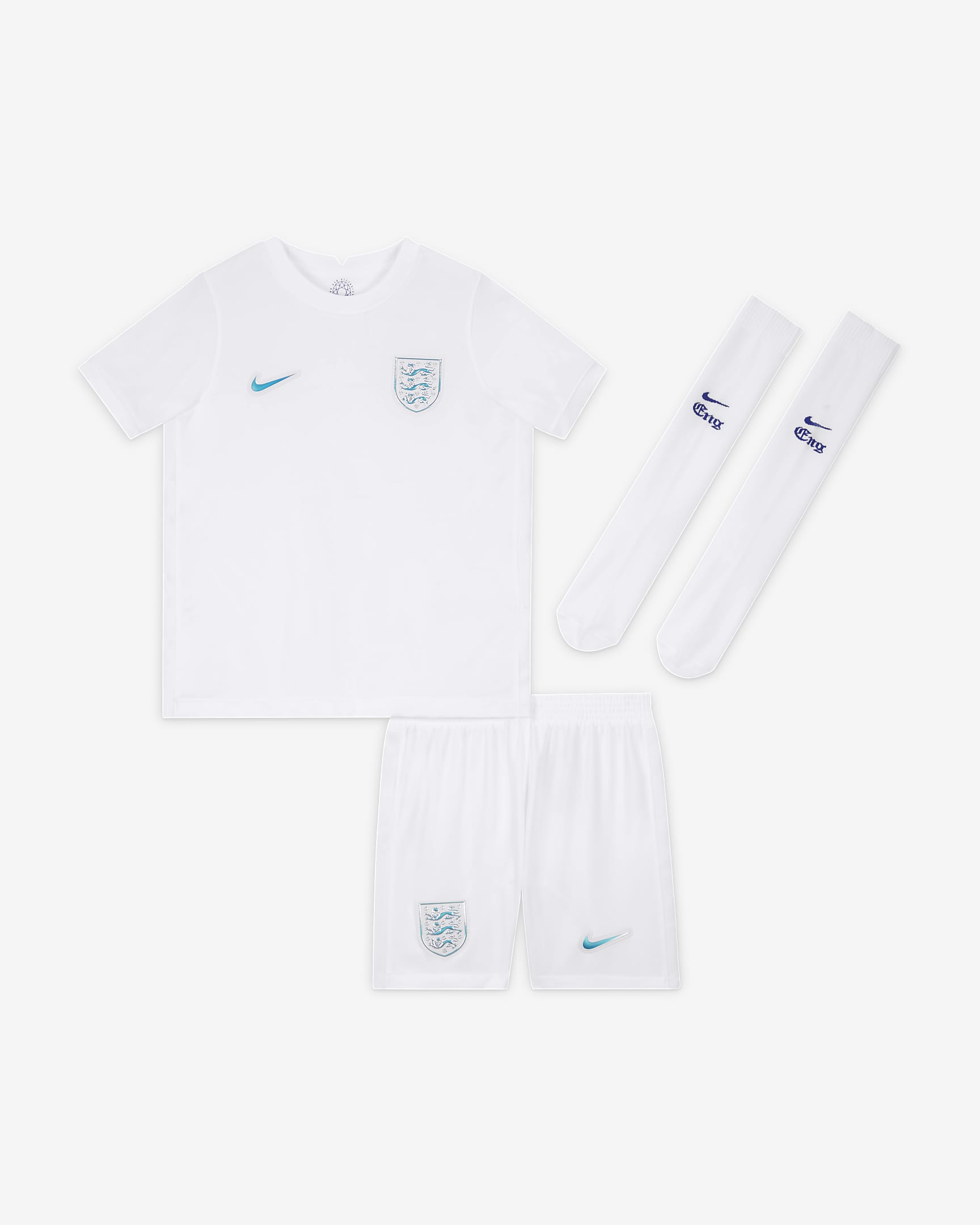 England 2022 Home Younger Kids' Nike Football Kit. Nike SA