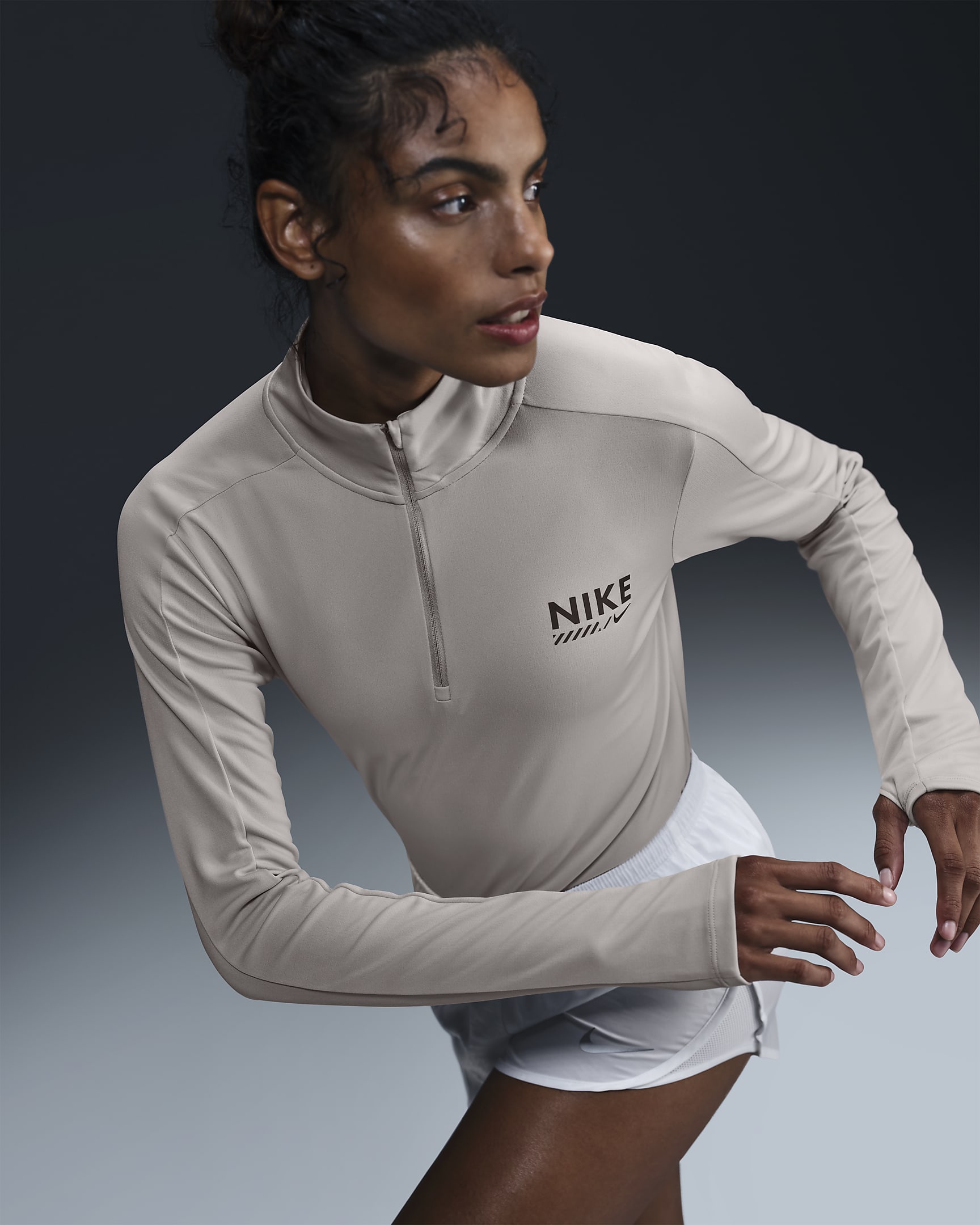 Nike Pacer Women's Dri-FIT 1/4-Zip Running Top. Nike ZA