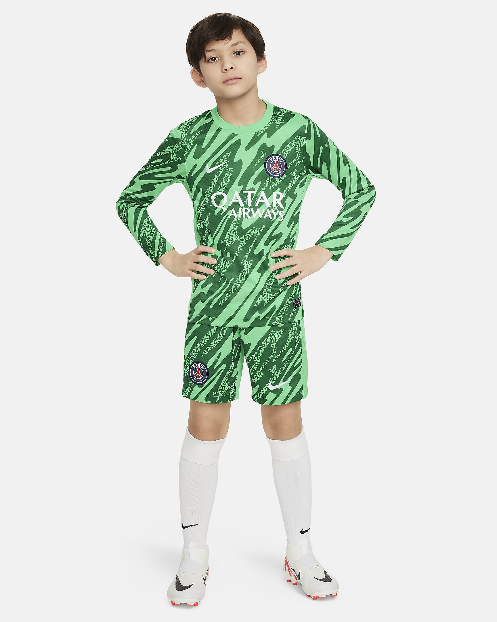 Paris Saint-Germain 2024 Stadium Goalkeeper Older Kids' Nike Dri-FIT ...