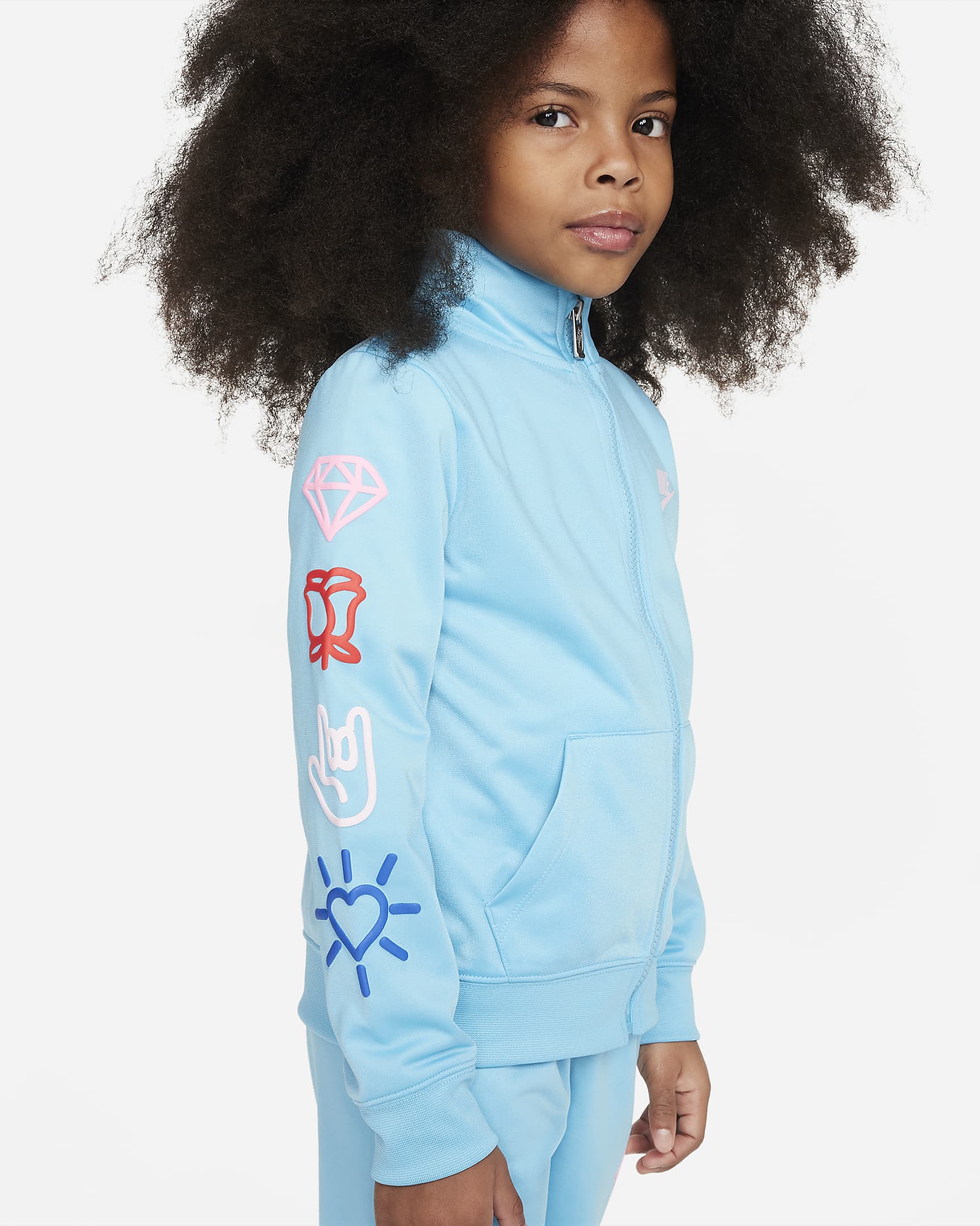 Nike Xo Swoosh Tricot Set Trainingsanzug Für Jüngere Kinder Nike At