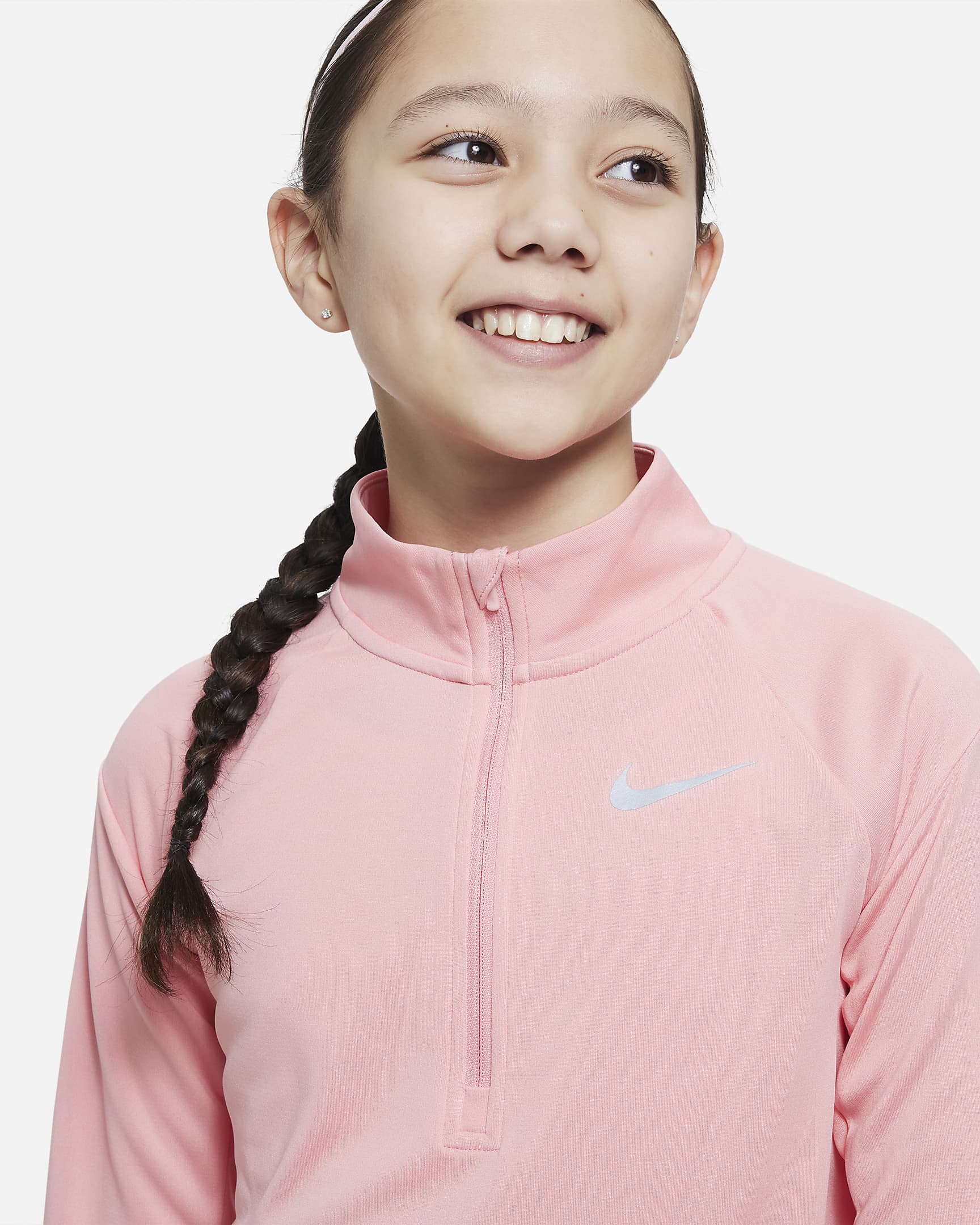 Nike Dri-FIT Older Kids' (Girls') Long-Sleeve Running Top. Nike LU