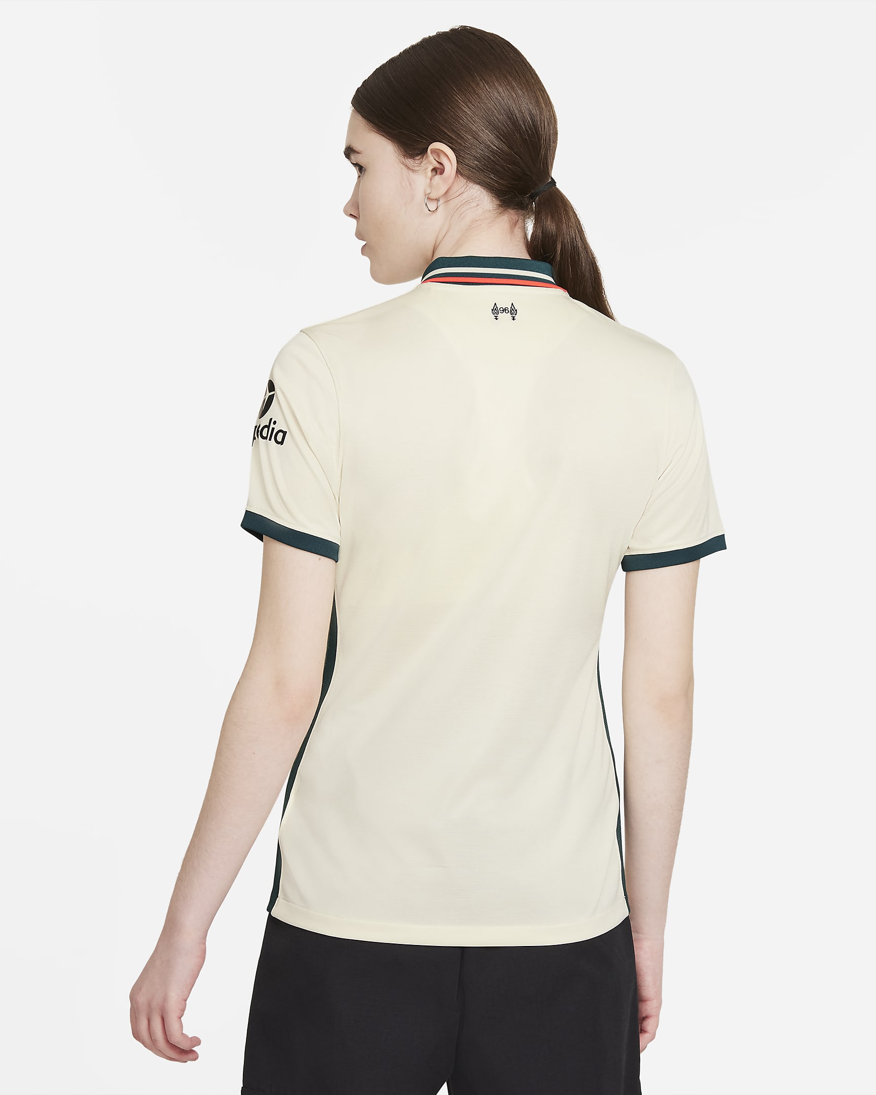 Damska koszulka piłkarska Nike Dri-FIT Liverpool FC 2021/22 Stadium ... Damska koszulka piłkarska Nike Dri-FIT Liverpool FC 2021/22 Stadium ...
