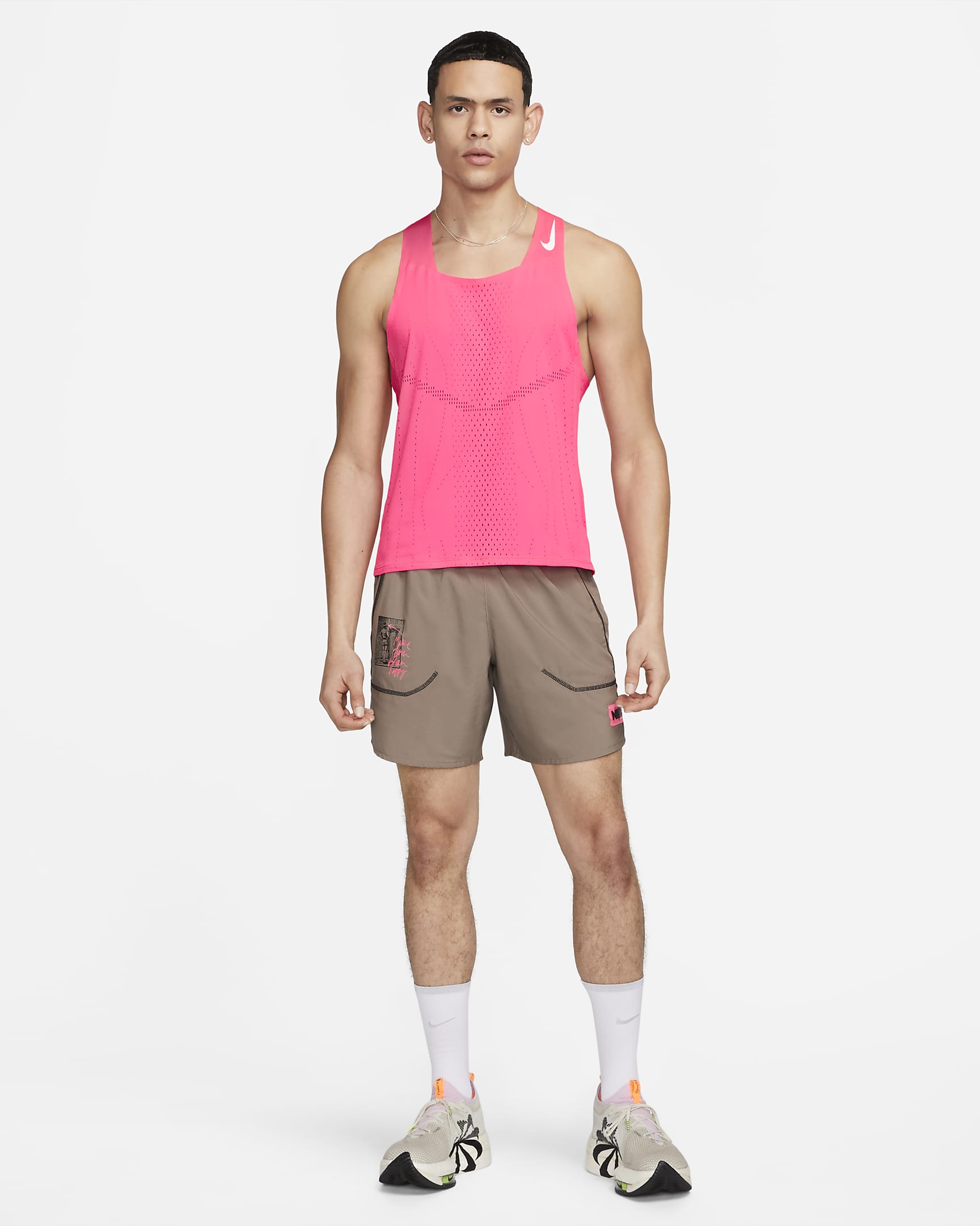 Nike Dri-FIT ADV AeroSwift Men's Racing Vest. Nike AE