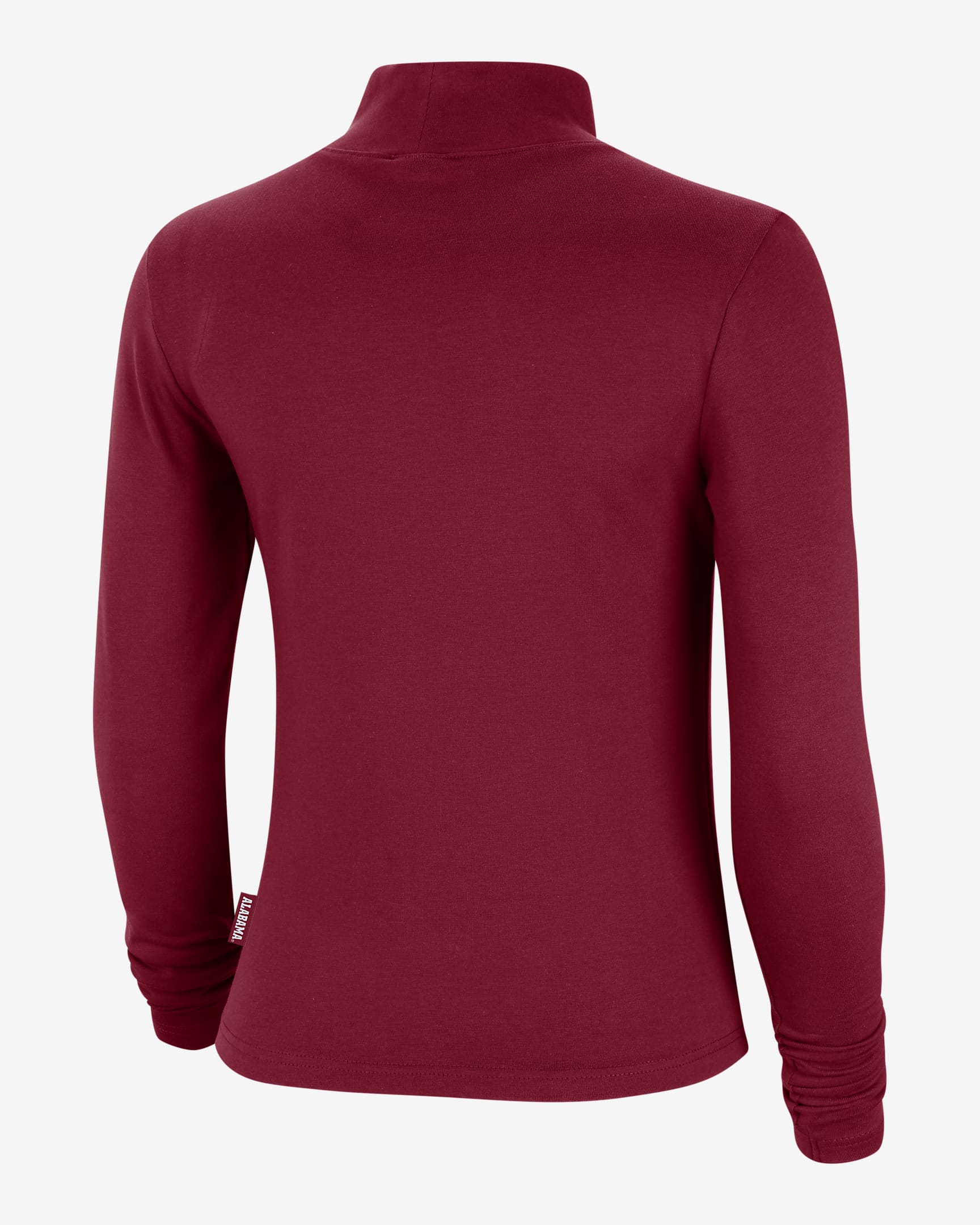 Playera universitaria de cuello alto y manga larga para mujer Alabama ...