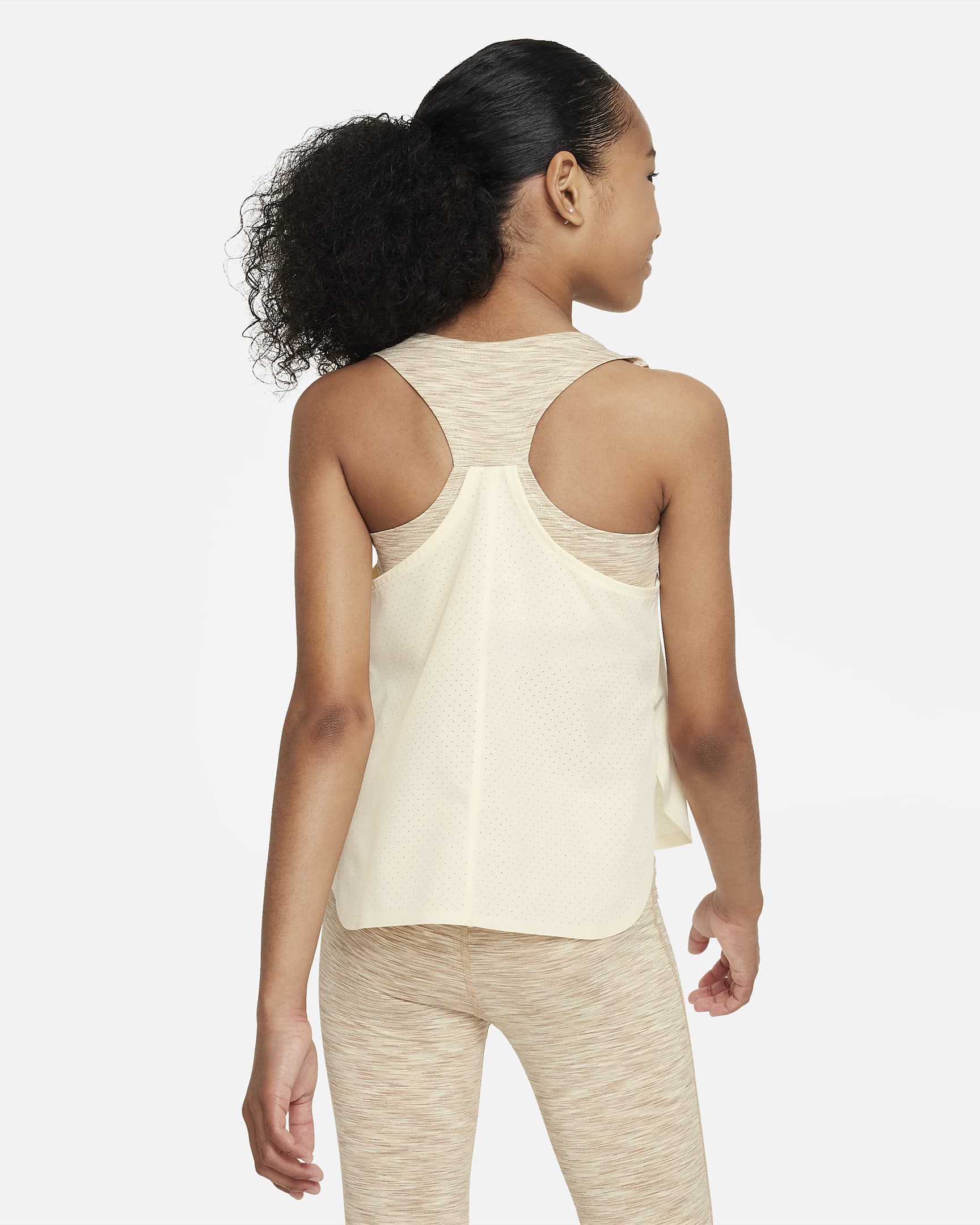 Nike Dri-FIT One Older Kids' (Girls') Training Tank Top. Nike SE