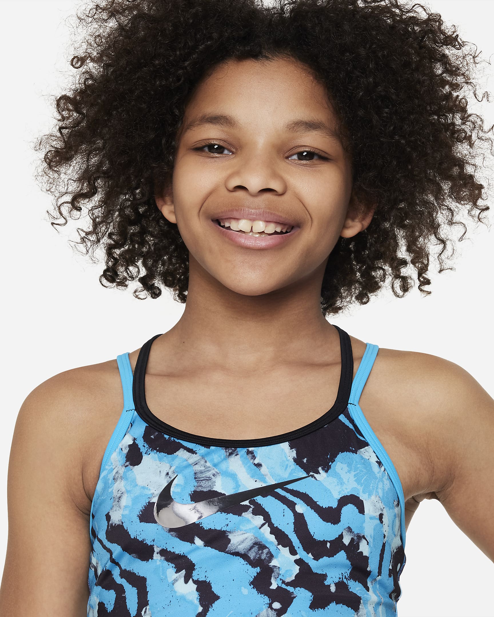 Nike Older Kids' (Girls') T-Crossback Midkini Swim Set. Nike IE