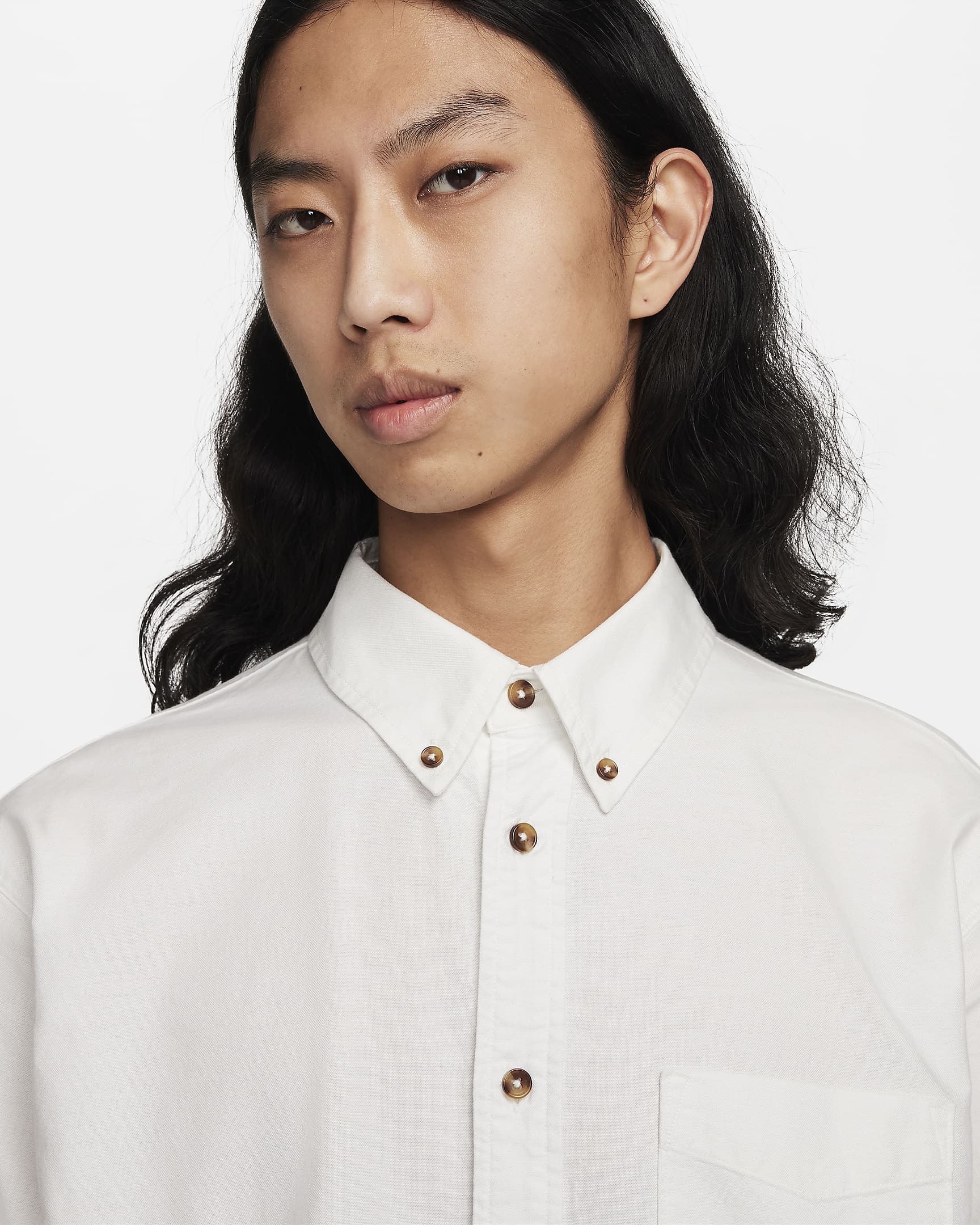 Nike Life Men's Long-Sleeve Oxford Button-Down Shirt. Nike PH
