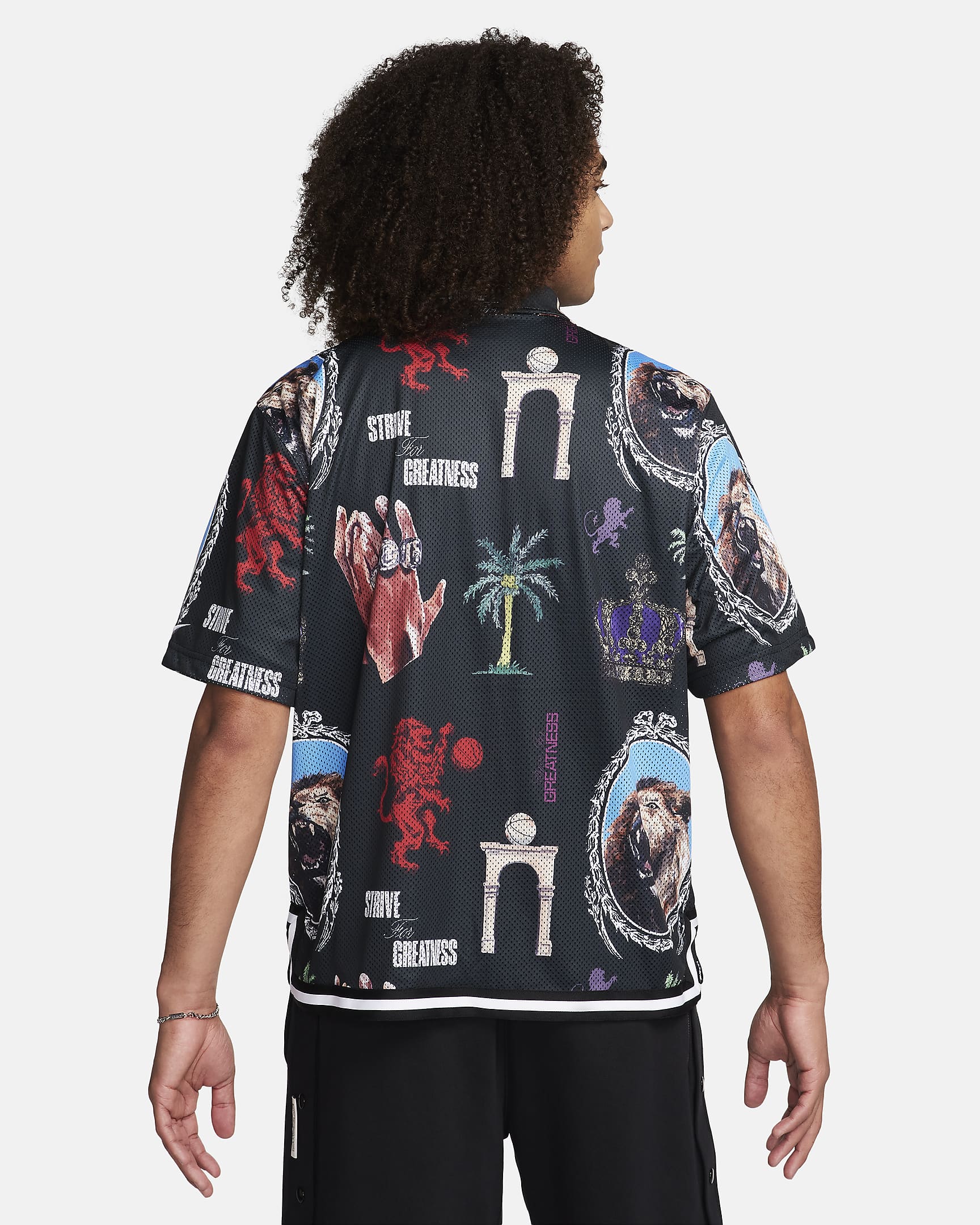 LeBron Men's Short-Sleeve Basketball Top. Nike CH