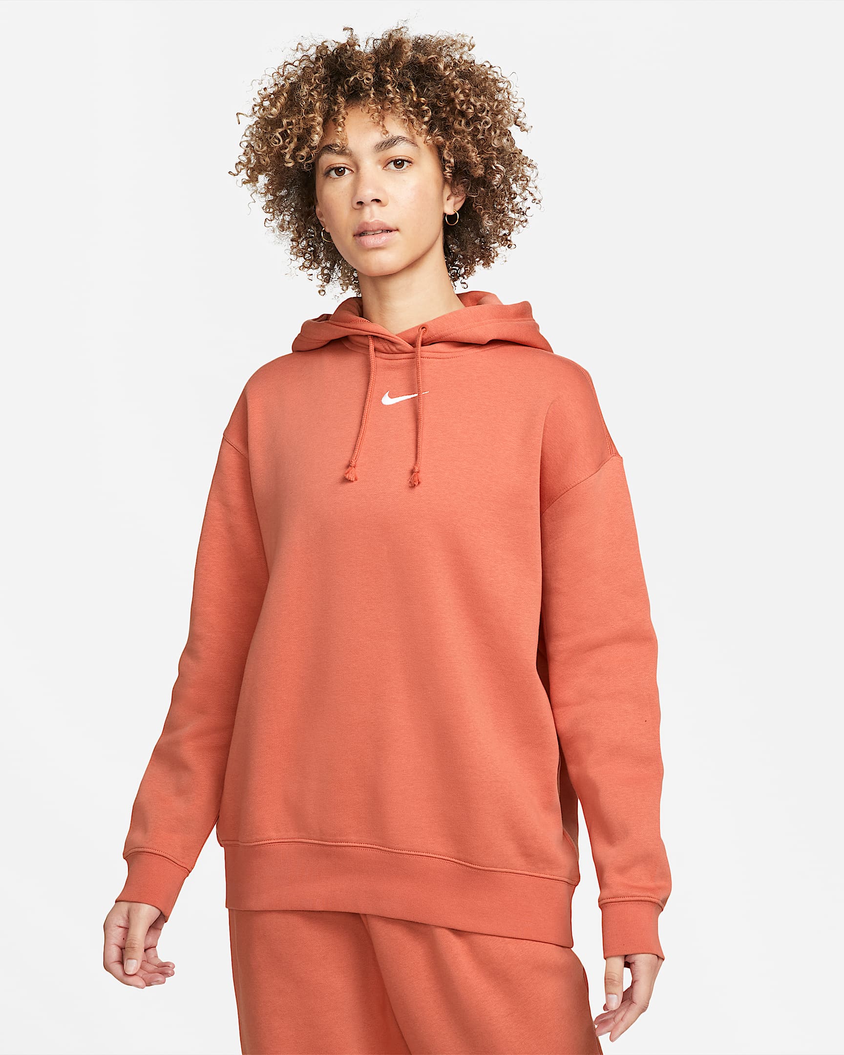 Nike Sportswear Collection Essentials Oversized Fleece Hoodie. Nike SI