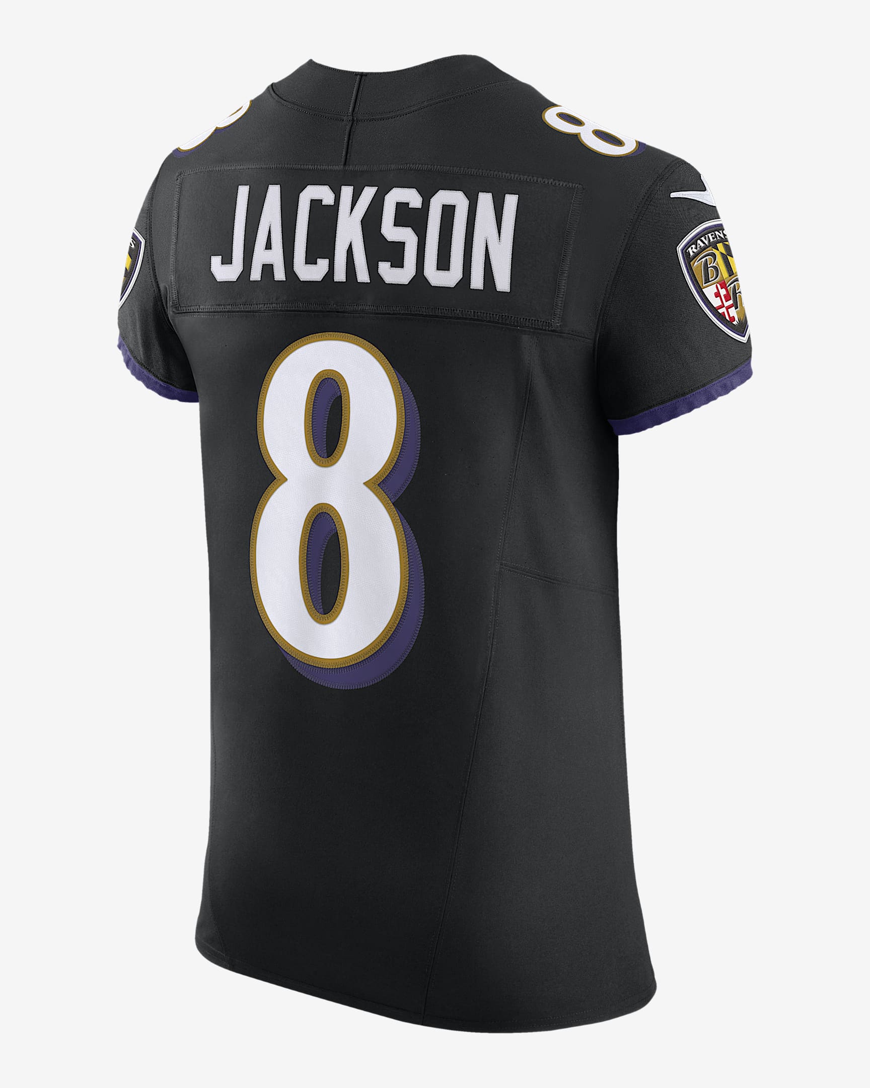 Lamar Jackson Baltimore Ravens Men's Nike Dri-FIT NFL Elite Football ...