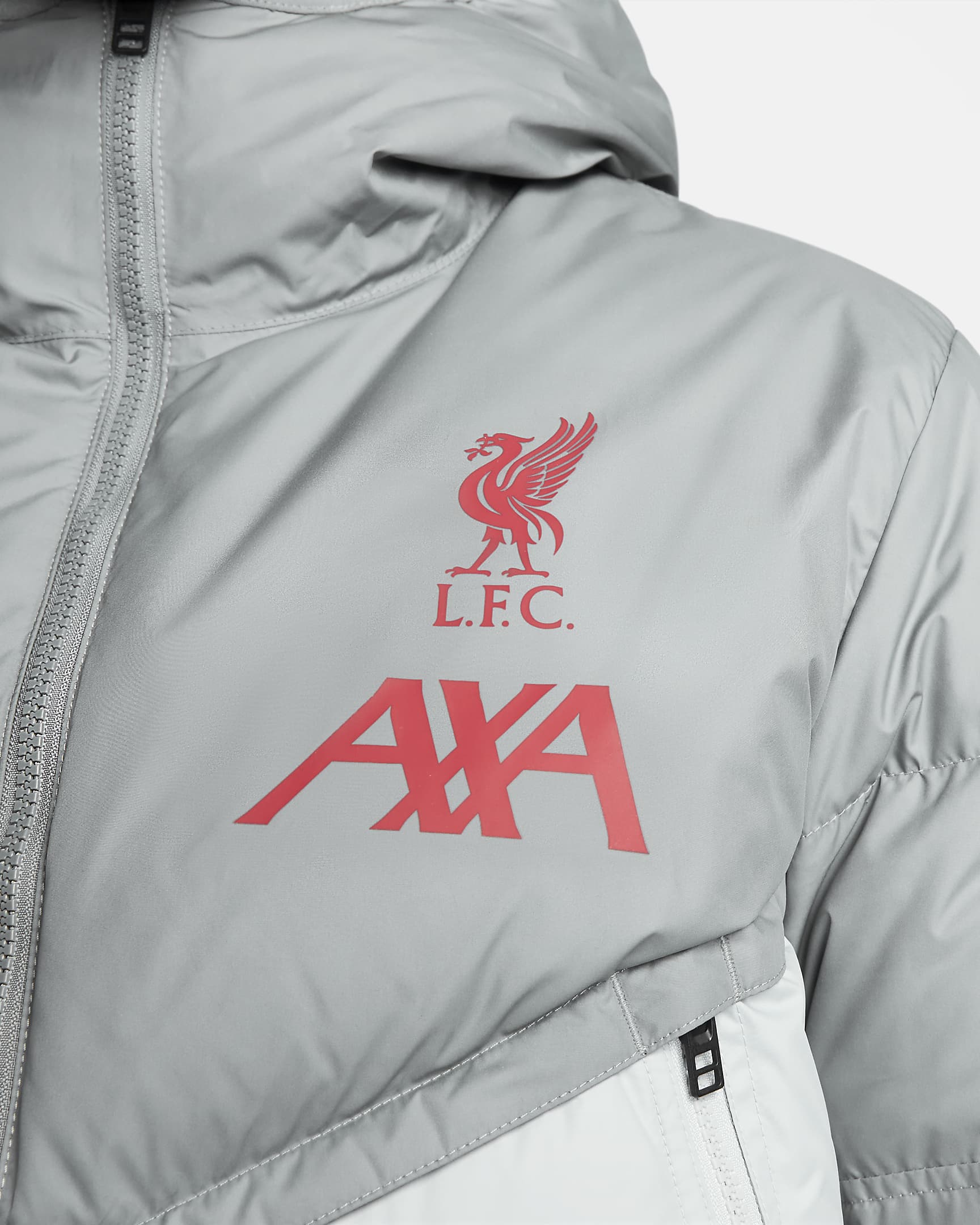 Liverpool F.C. Strike Men's Nike Storm-FIT Down Football Jacket. Nike NL