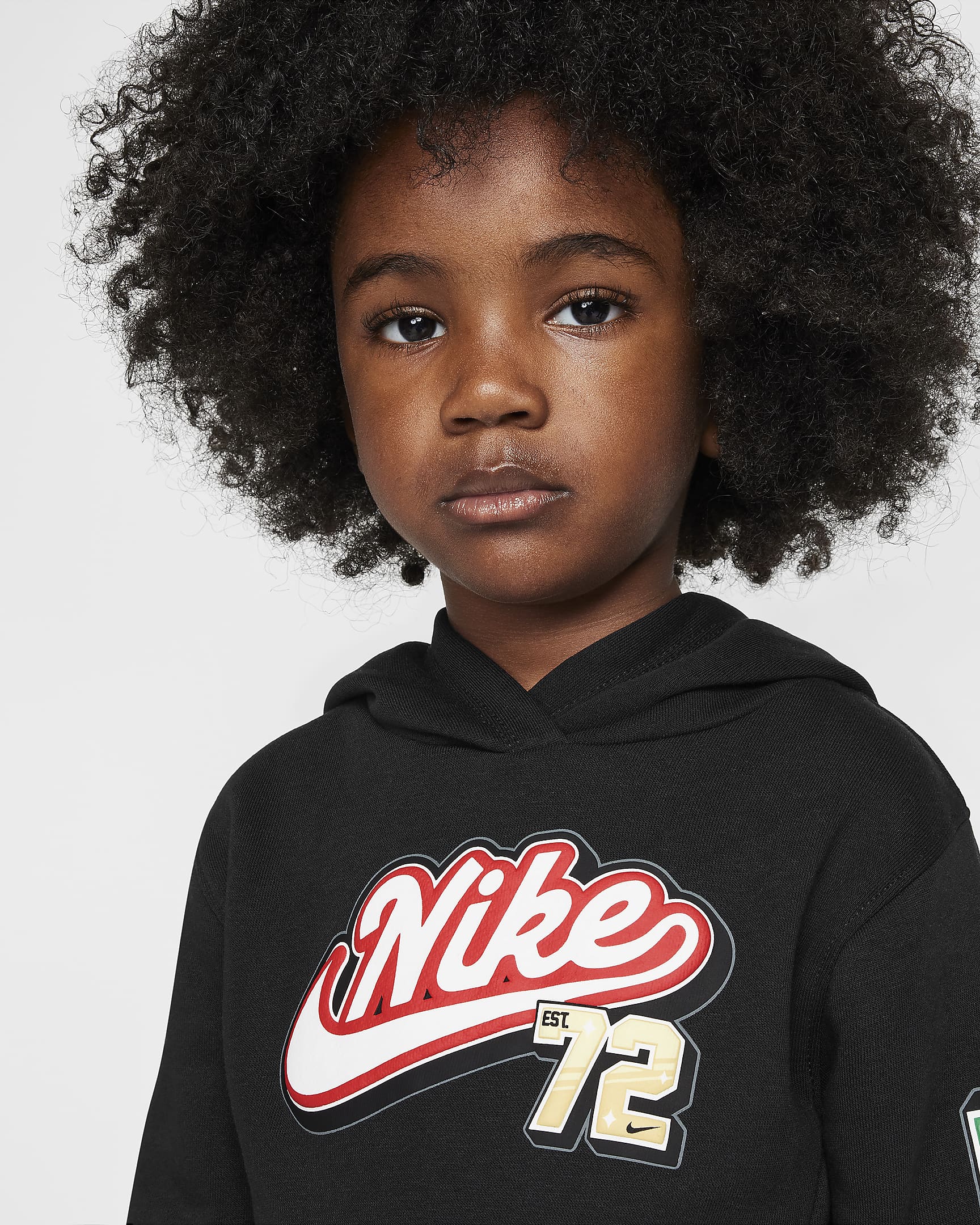 Conjunto de dos piezas de tejido Fleece infantil Nike Step Up Your Game ...