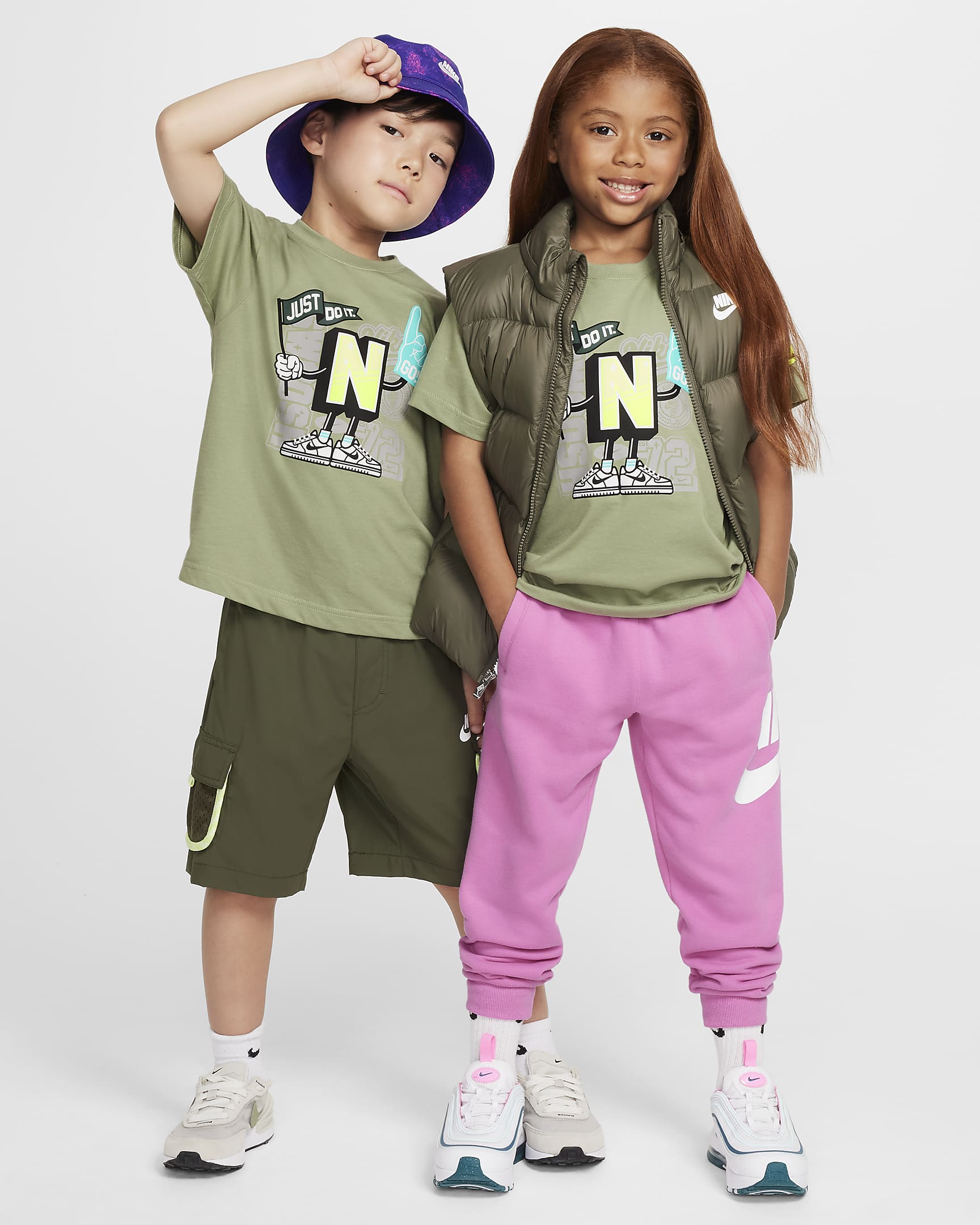 Nike Step Up Your Game Little Kids' Graphic T-Shirt. Nike.com