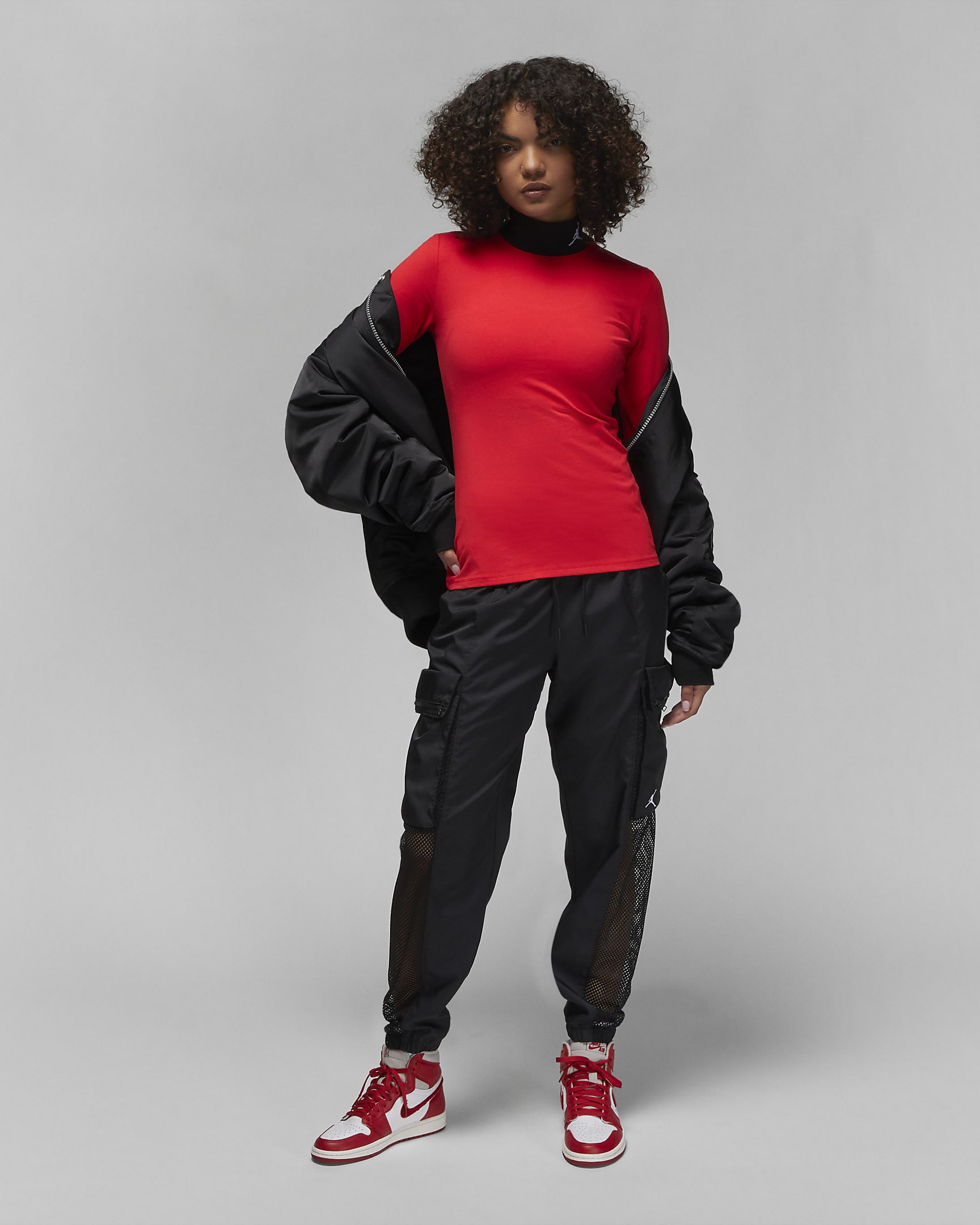 Jordan Flight Camiseta de manga larga y cuello alto - Mujer. Nike ES