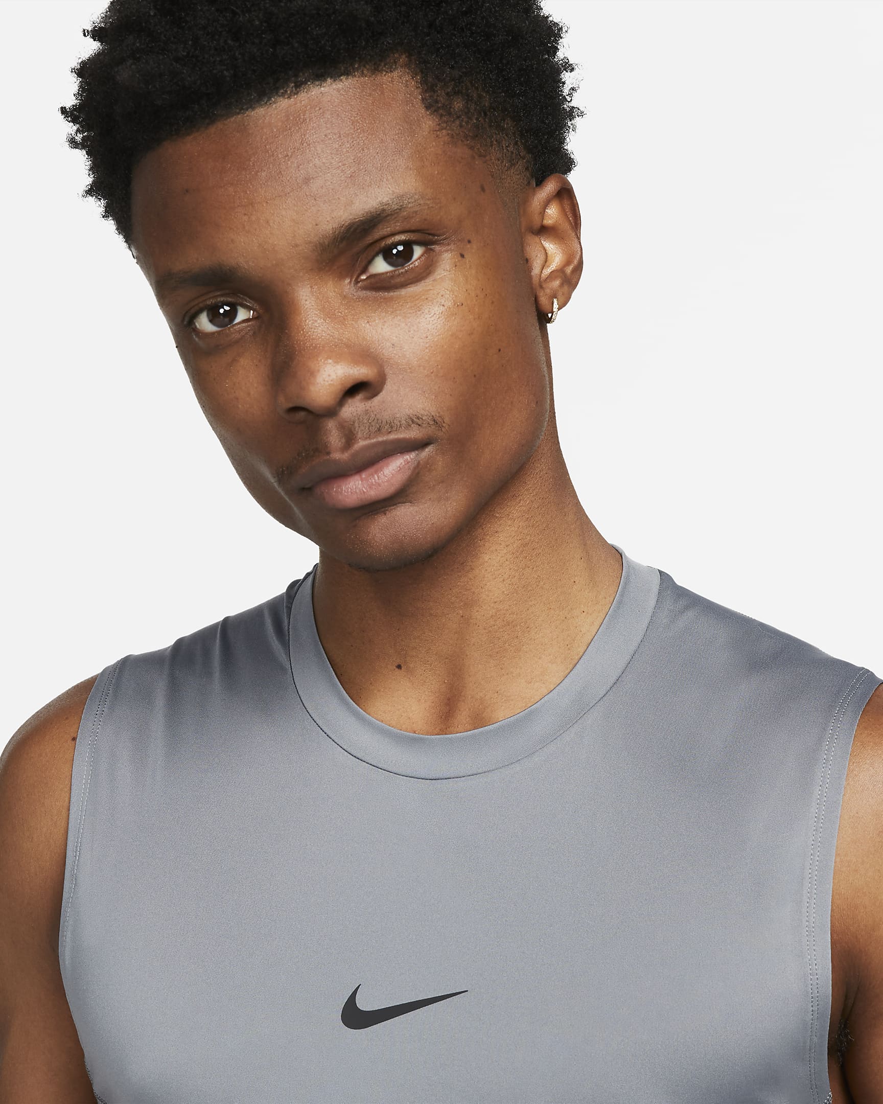 Nike Pro Men's Dri-FIT Tight Sleeveless Fitness Top. Nike UK
