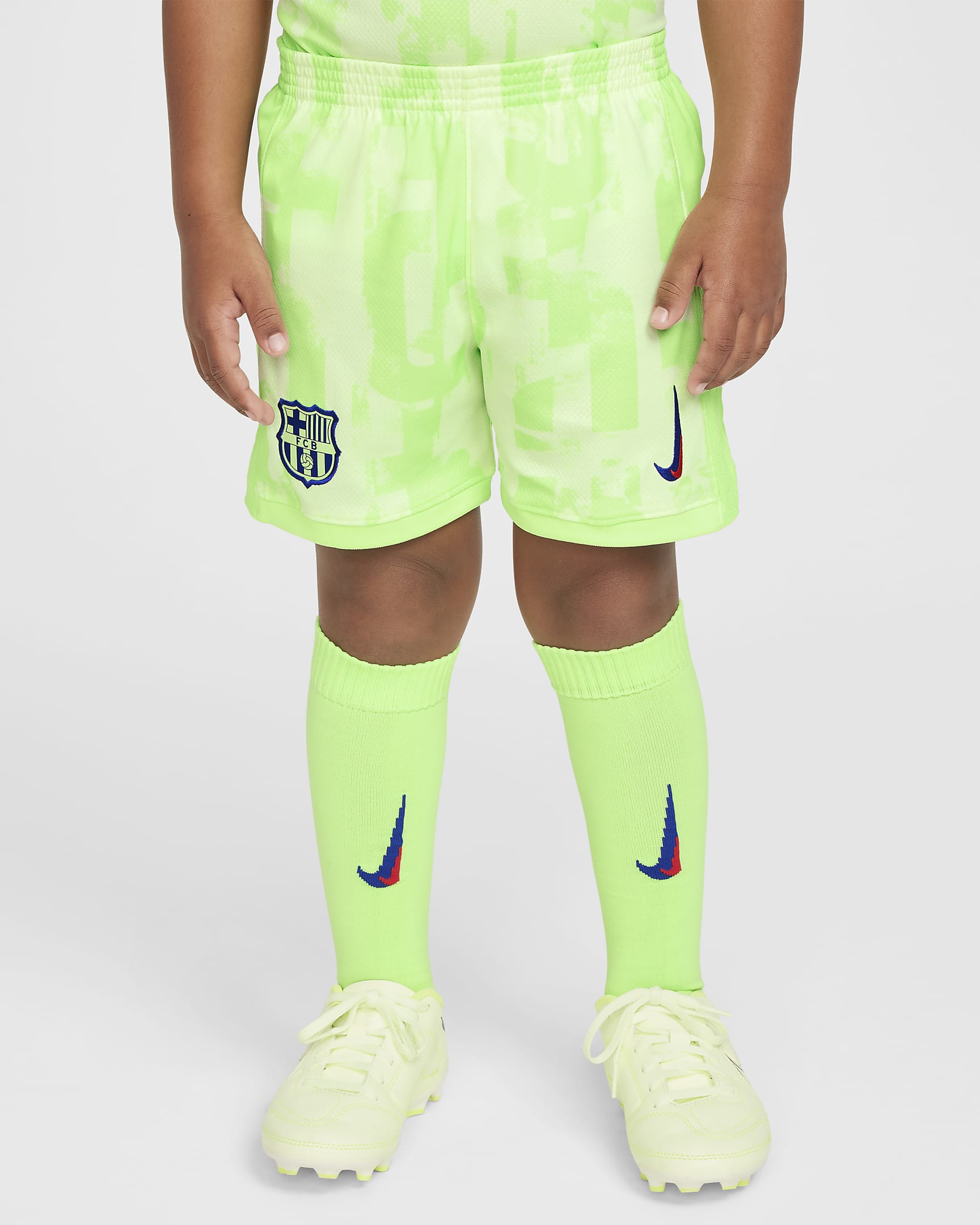 F.C. Barcelona 2024/25 Stadium Third Younger Kids' Nike Football ...