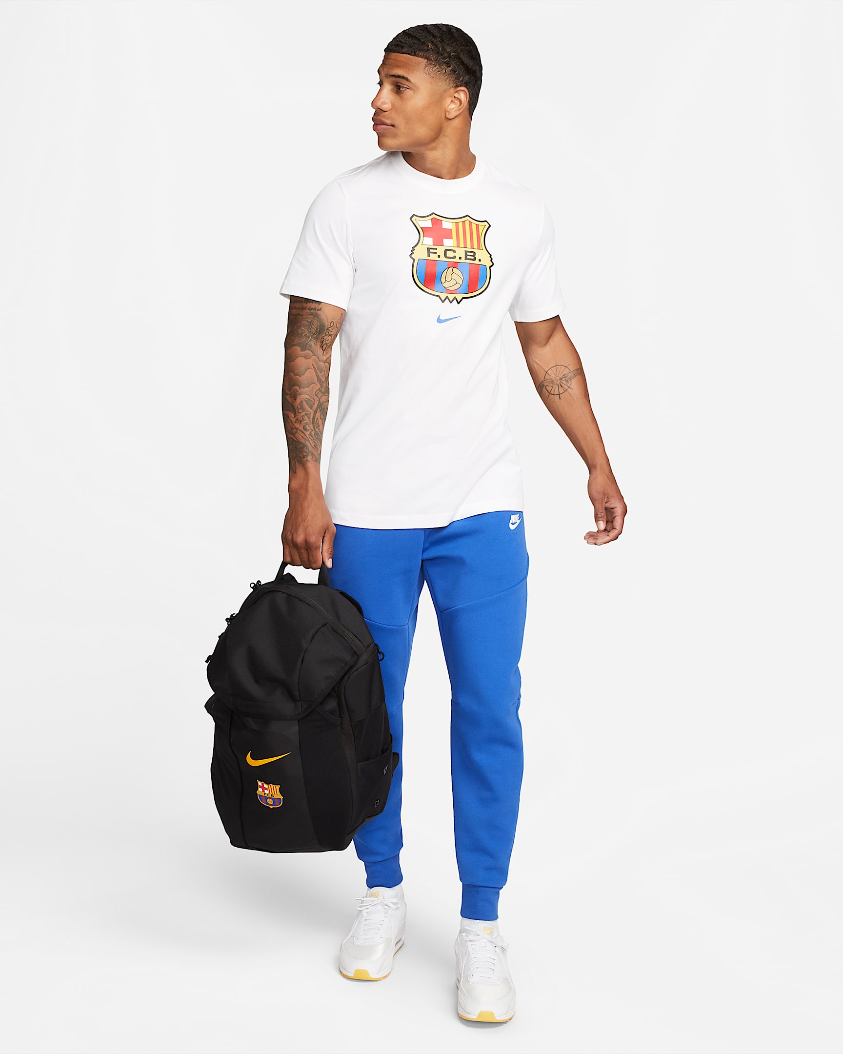 F.C. Barcelona Academy Football Backpack (30L). Nike BG