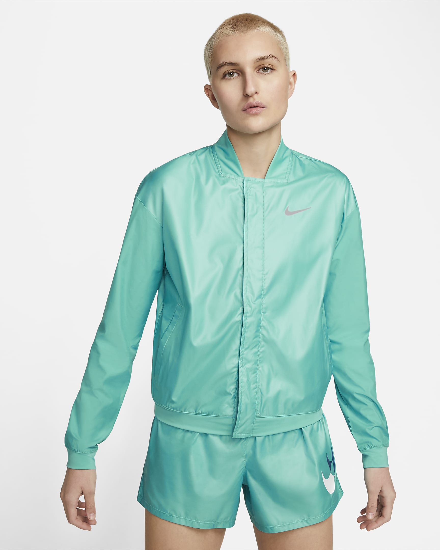 Nike Swoosh Run Hardloopjack voor dames. Nike BE