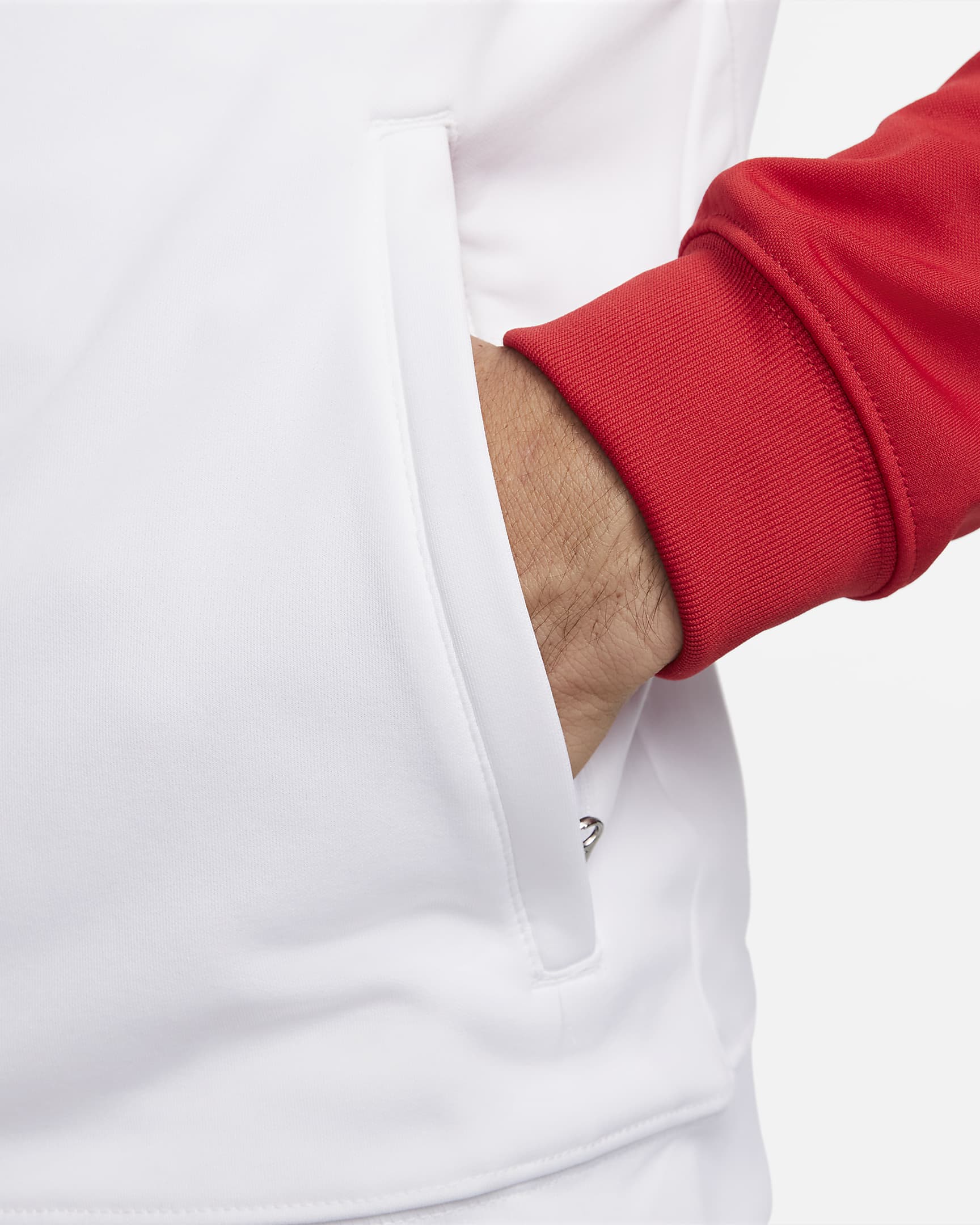 Poland Academy Pro Men's Knit Football Jacket. Nike UK