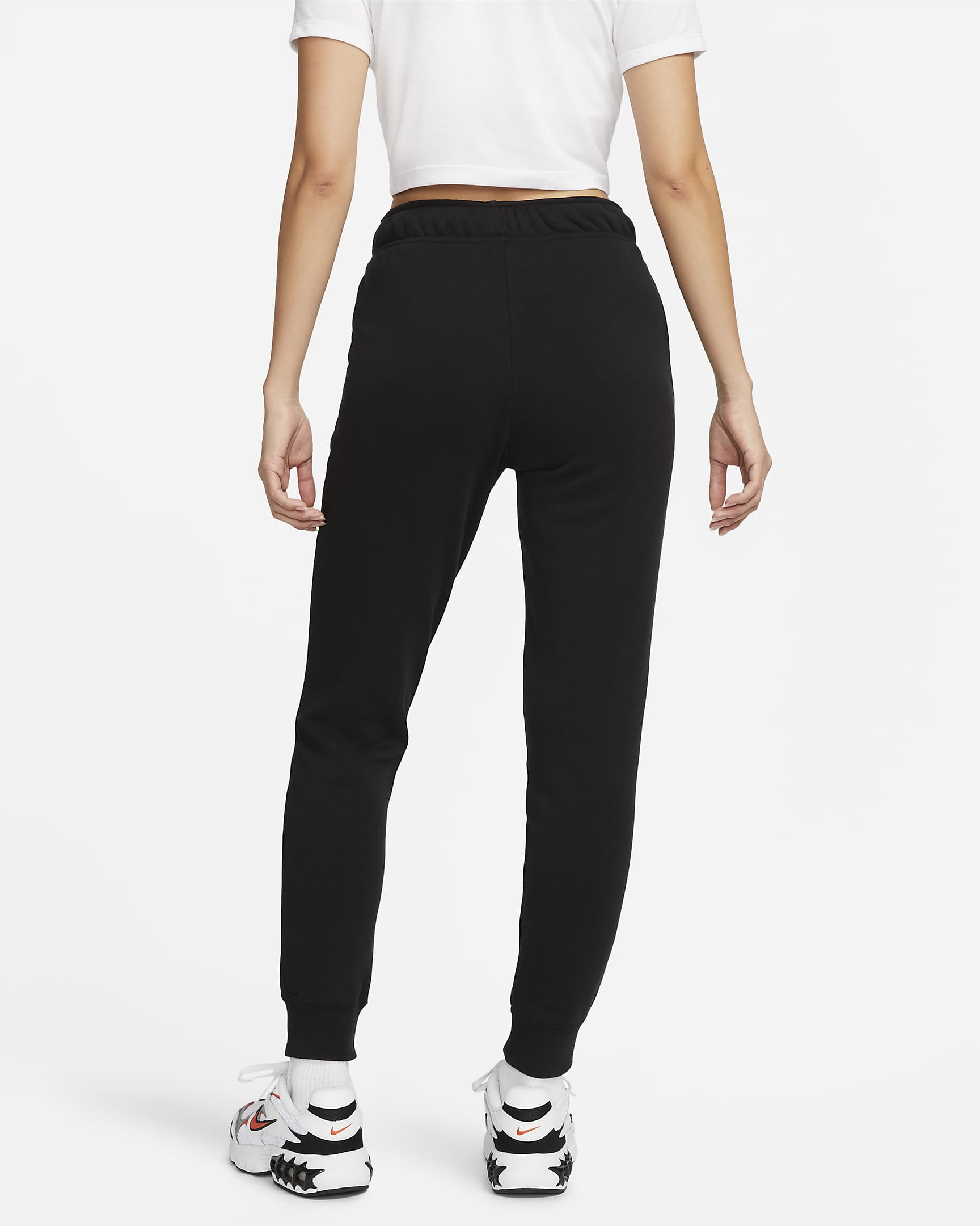 Nike Sportswear Club Fleece Womens Mid Rise Slim Joggers Nike In
