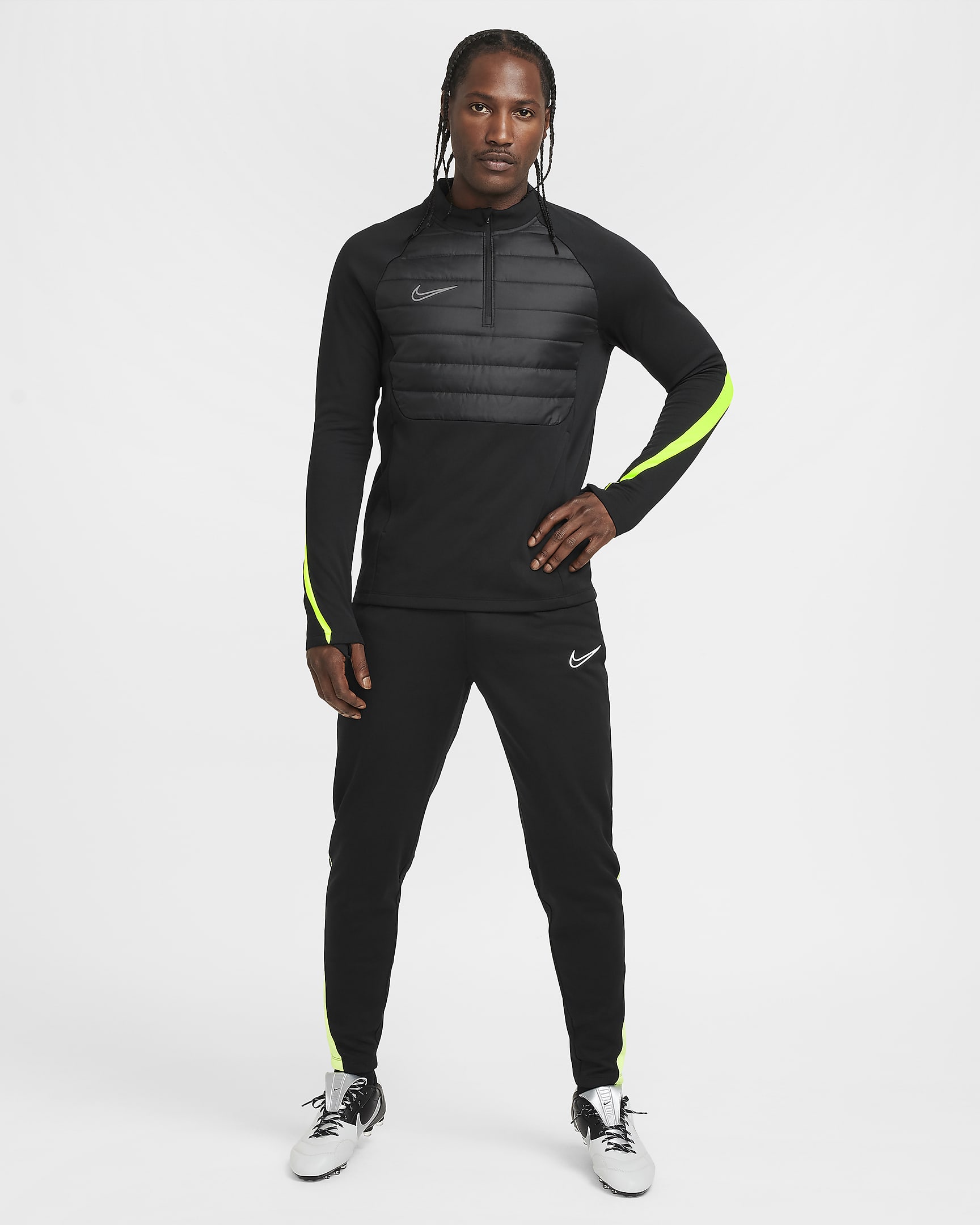 Haut de foot à demi-zip Nike Therma-FIT Academy Winter Warrior pour homme. Nike CA