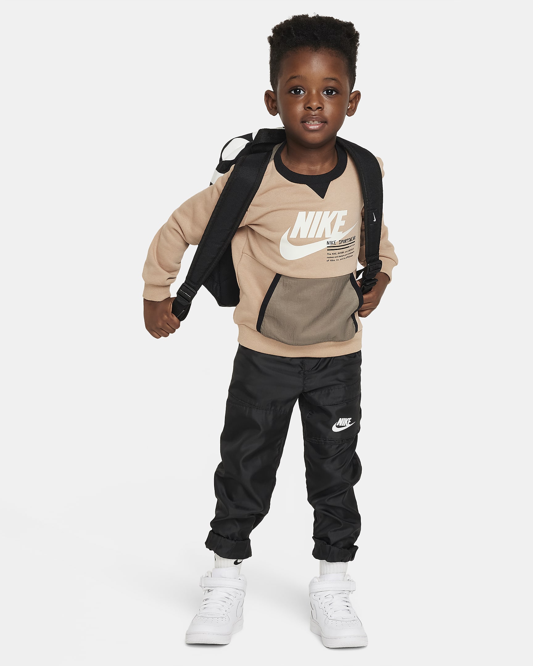 Nike Sportswear Paint Your Future Toddler French Terry Crew. Nike.com