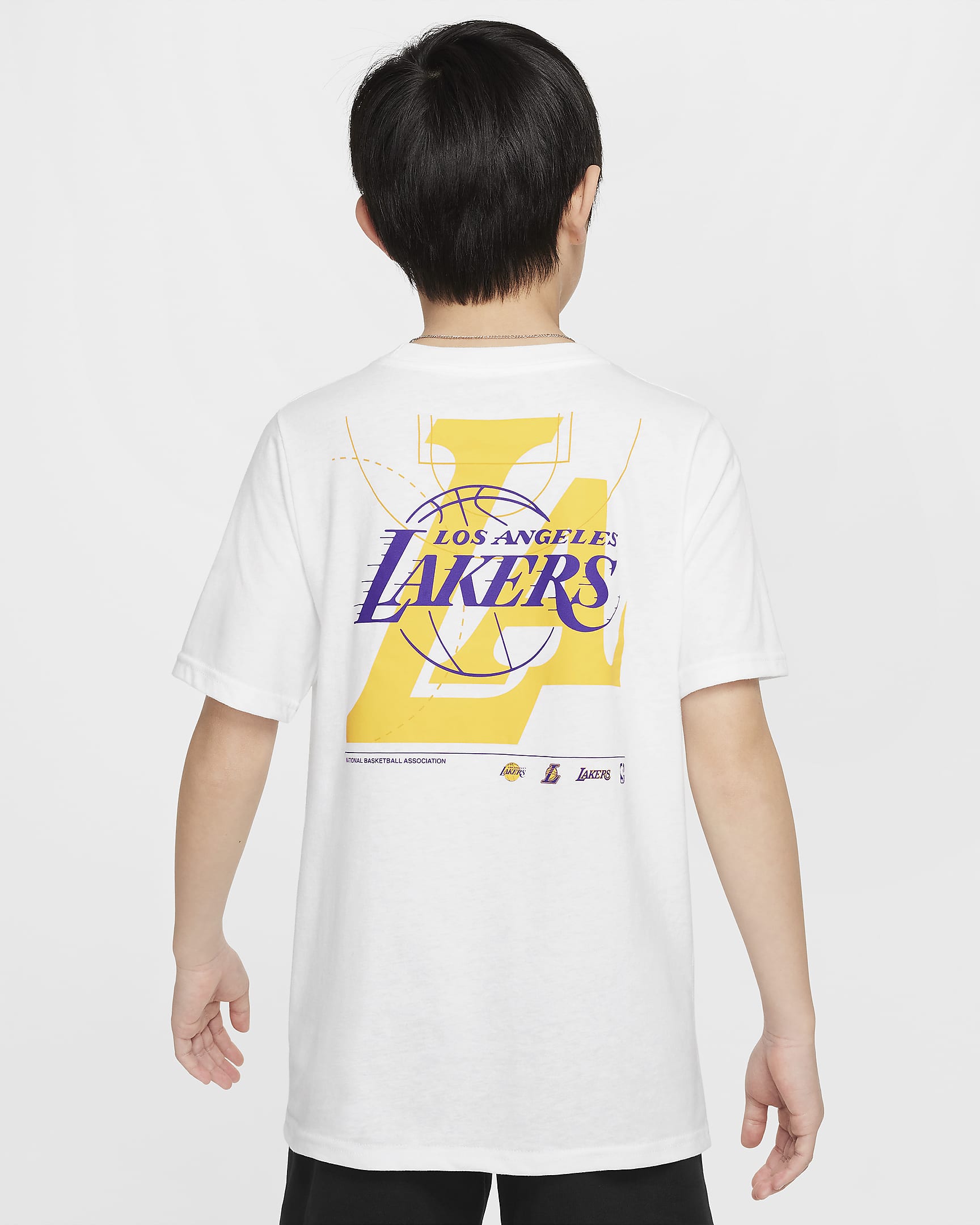T-shirt Nike NBA Los Angeles Lakers Essential pour ado (garçon). Nike FR