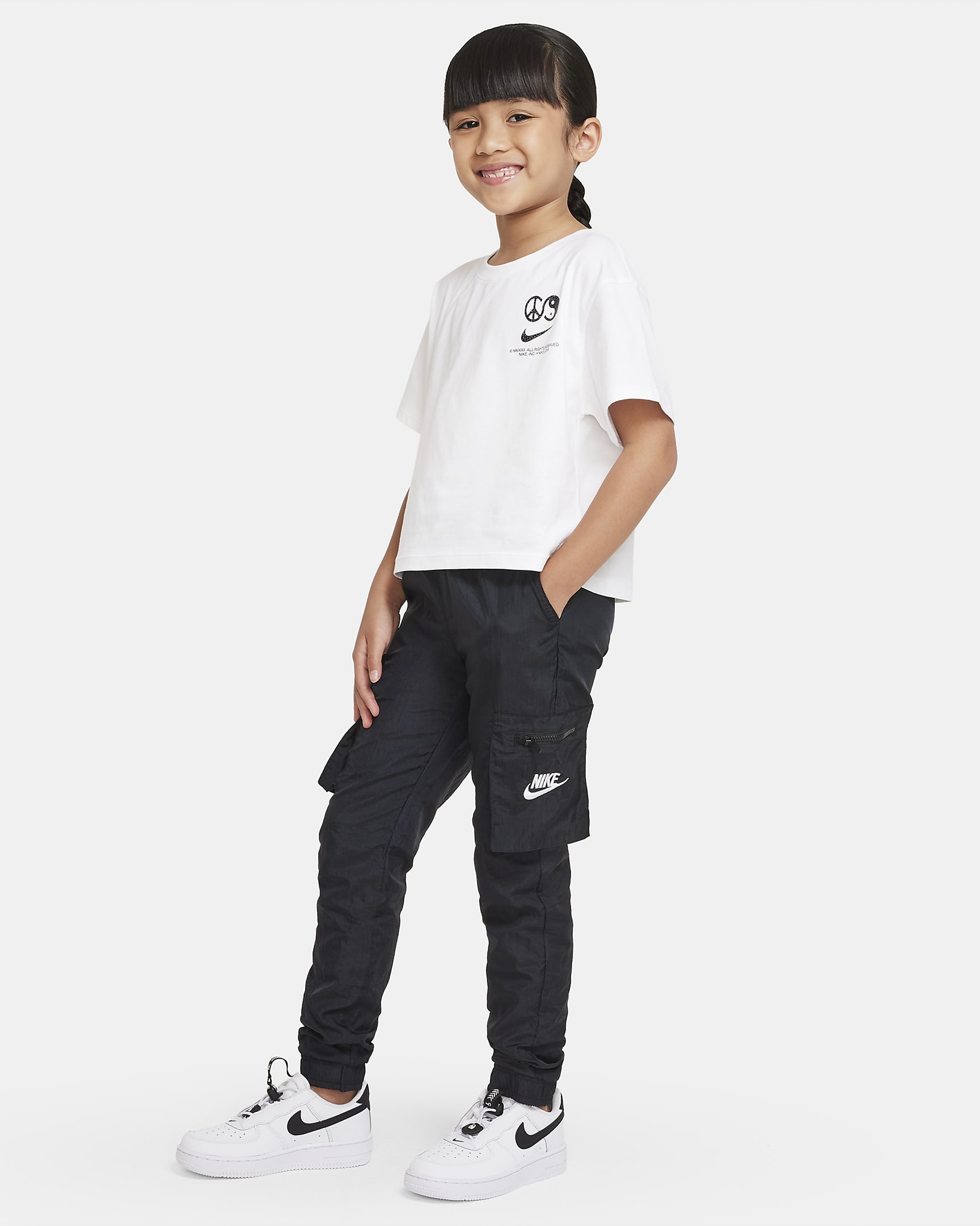 Nike Little Kids' Woven Cargo Pants. Nike.com