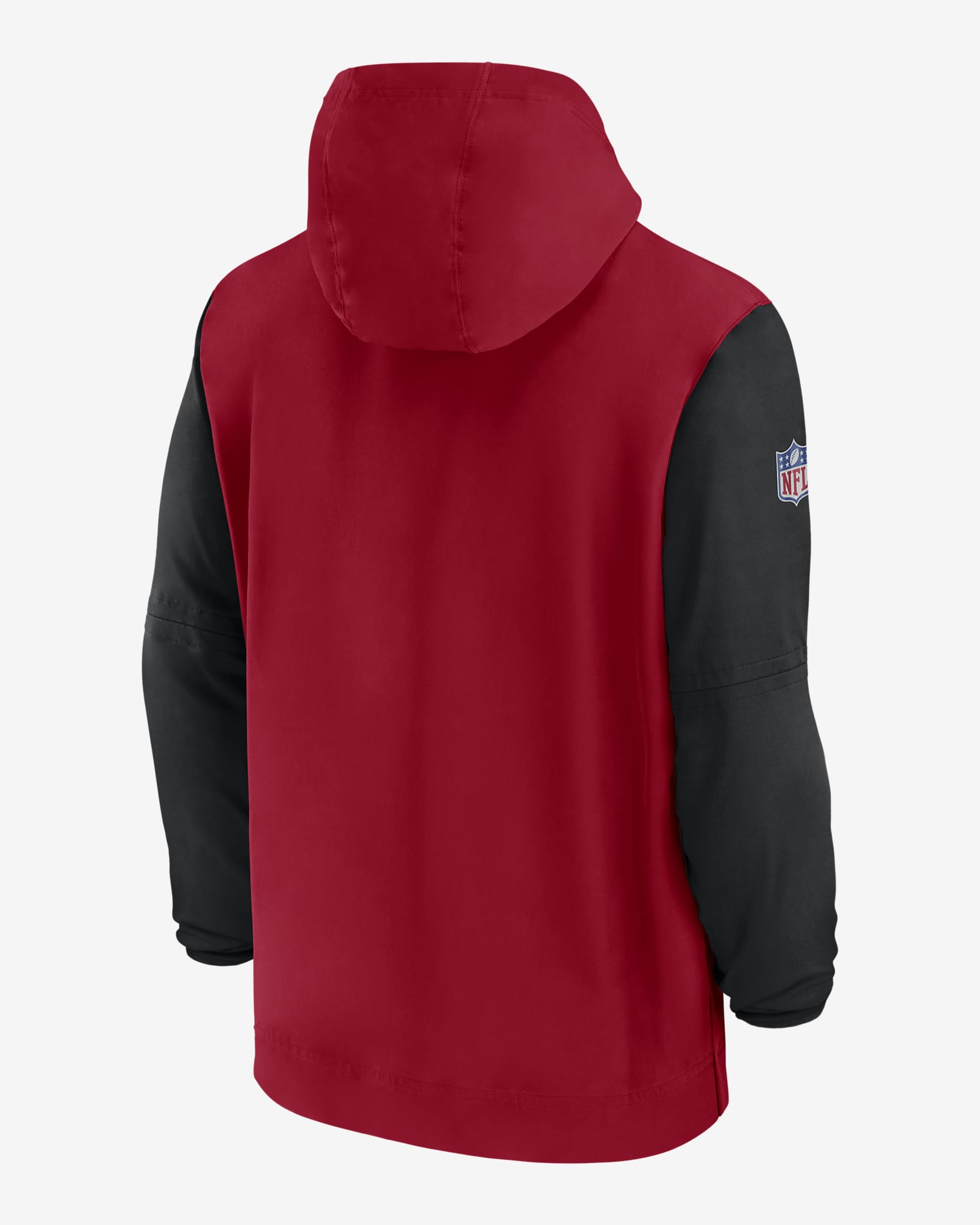 Atlanta Falcons Sideline Pre-Game Player Men's Nike NFL 1/2-Zip Hooded ...