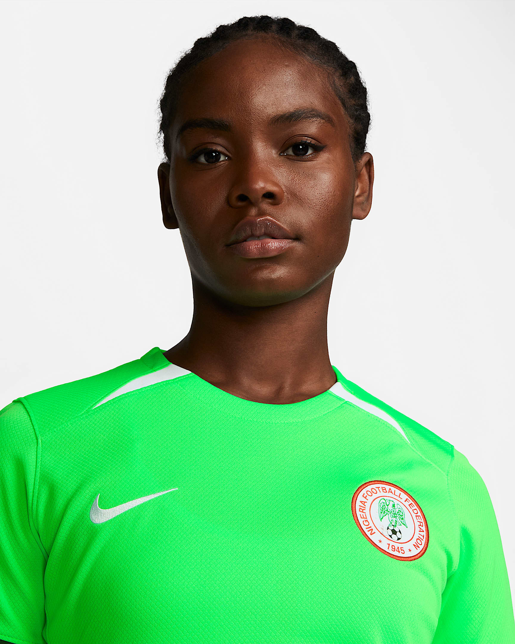 Nigeria 2023 Stadium Home Women's Nike Dri-FIT Football Shirt. Nike DK