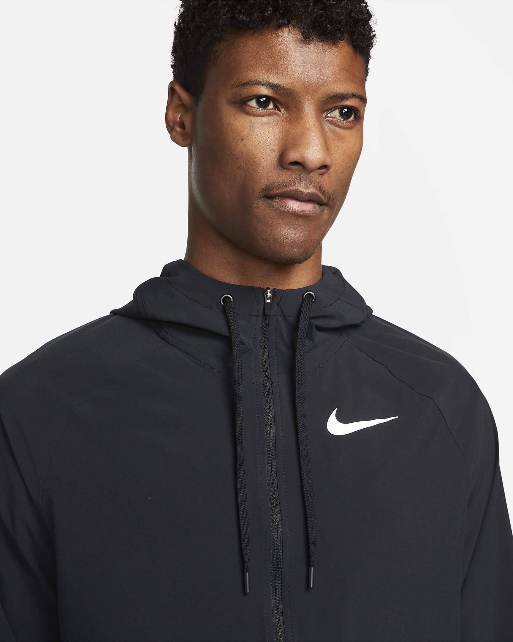 Nike Pro Dri-FIT Flex Vent Max Men's Full-Zip Hooded Training Jacket ...