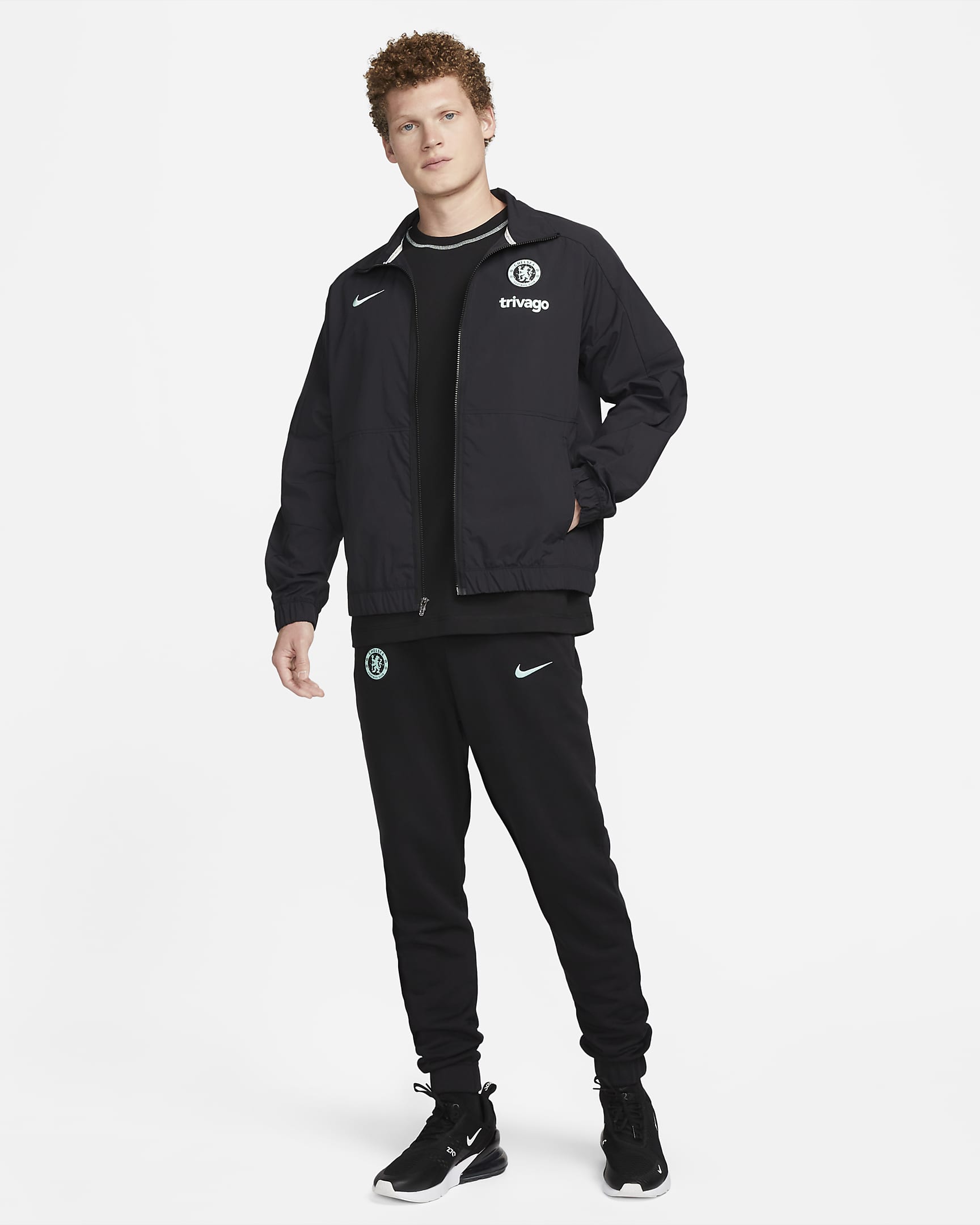 Chelsea FC Revival Third Nike Web-Fußballjacke für Herren. Nike DE