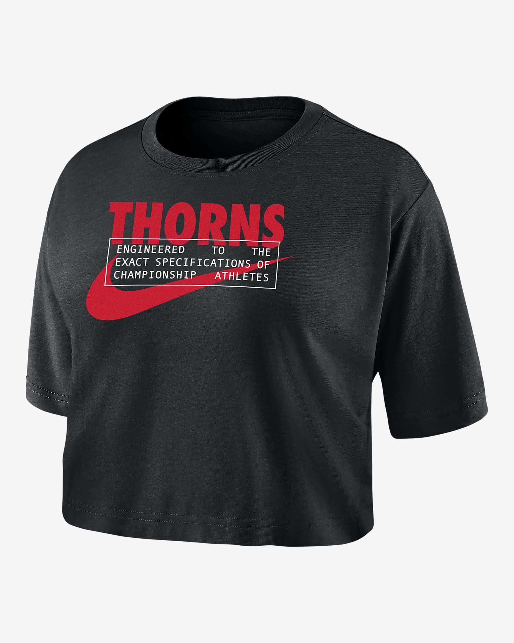 Portland Thorns Women's Nike Dri-FIT Soccer Cropped T-Shirt. Nike.com