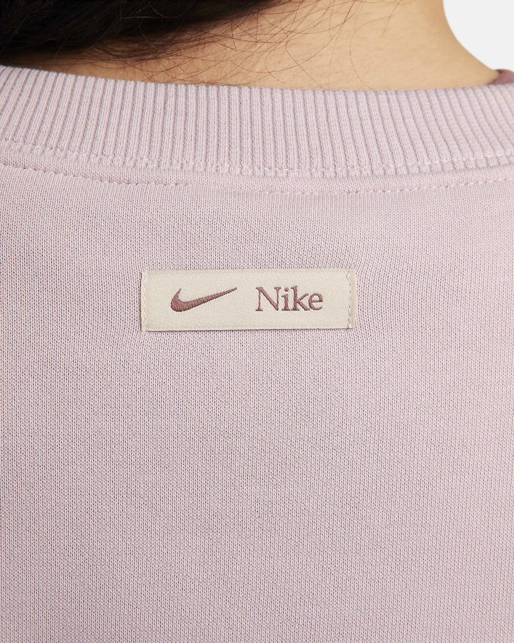 Nike Sportswear Phoenix Fleece Women's Oversized Crew-Neck Logo ...