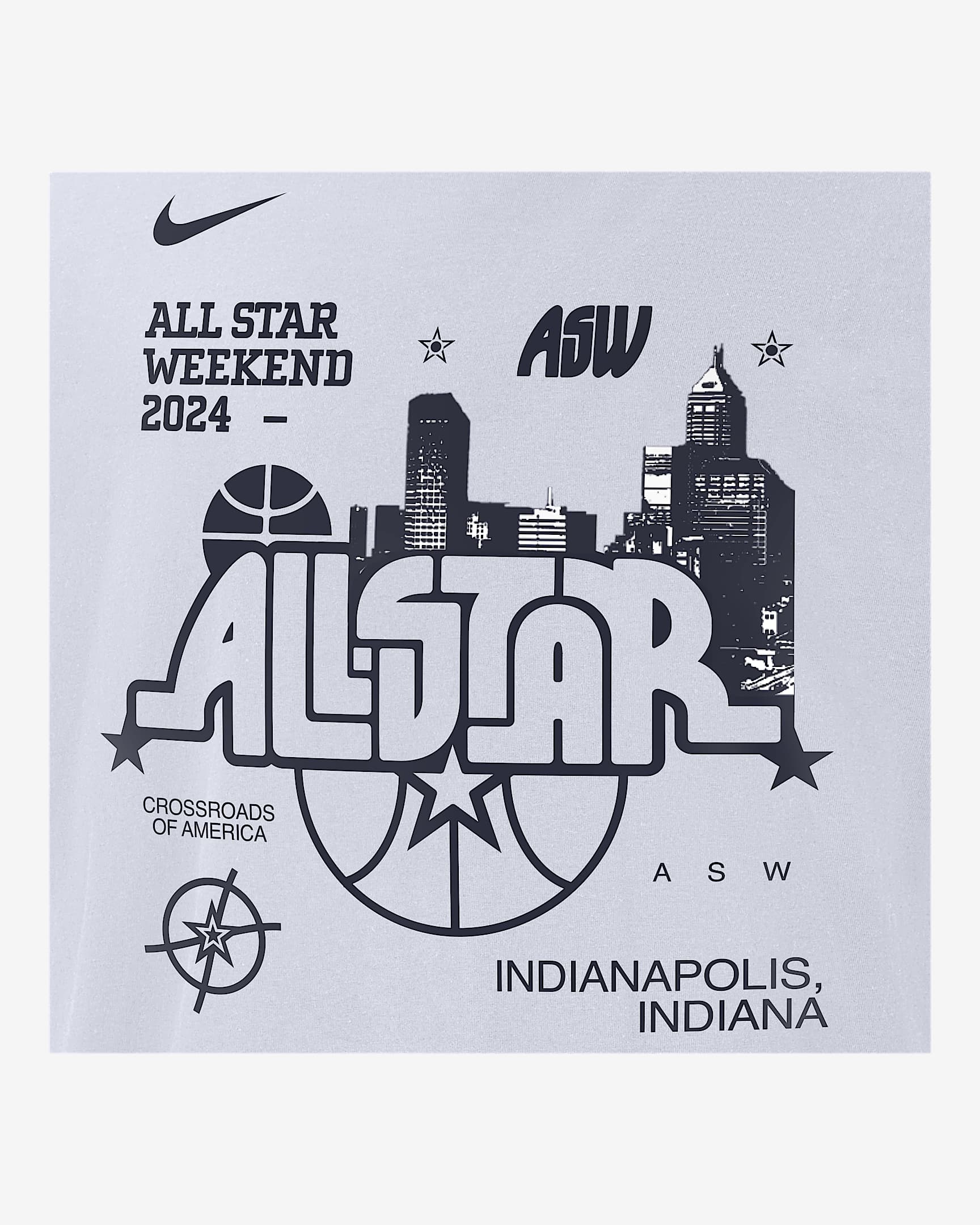 2024 All-Star Weekend Men's Nike NBA Max90 T-Shirt. Nike AU