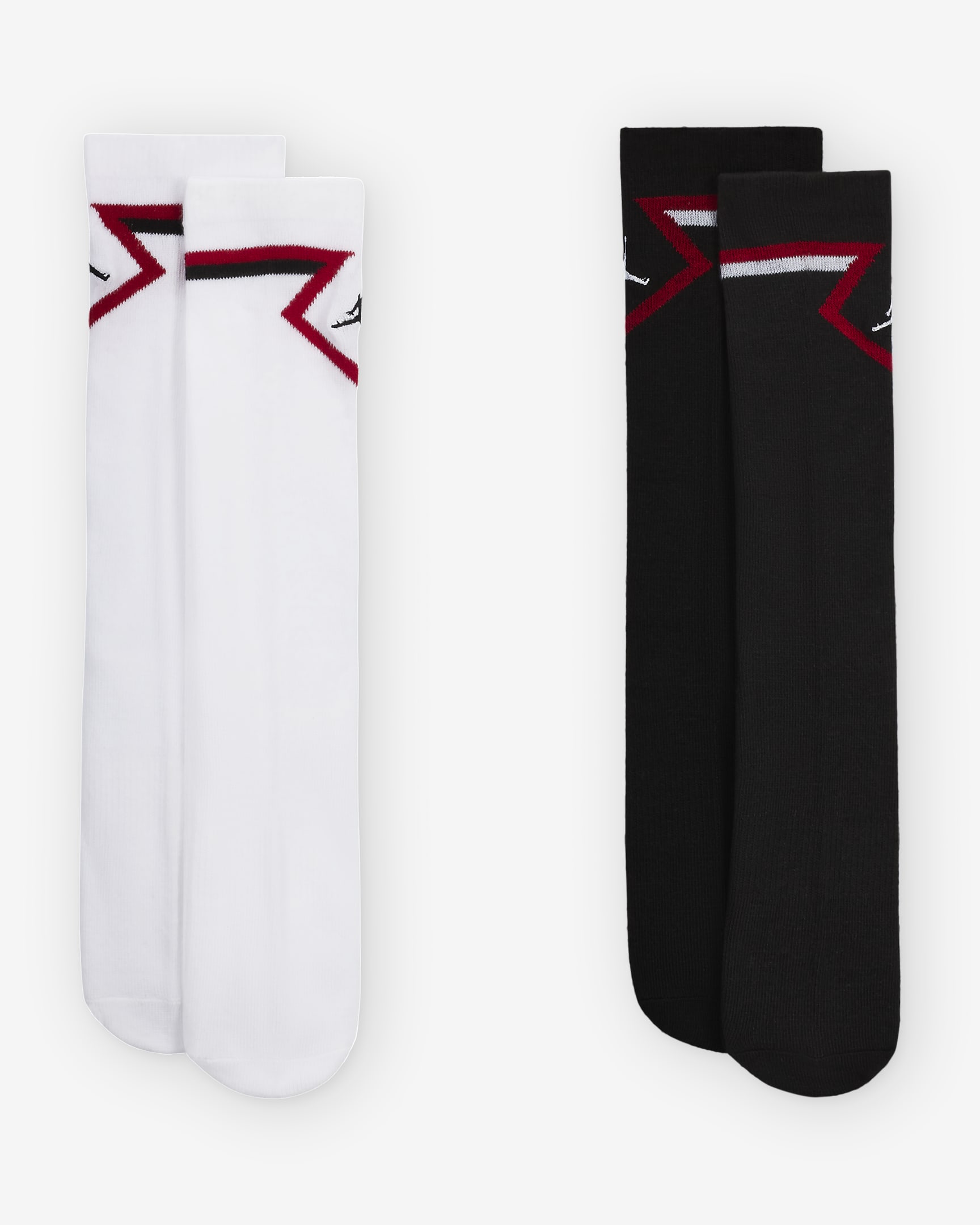 Jordan Big Kids' Diamond High Crew Socks (2 Pairs). Nike.com