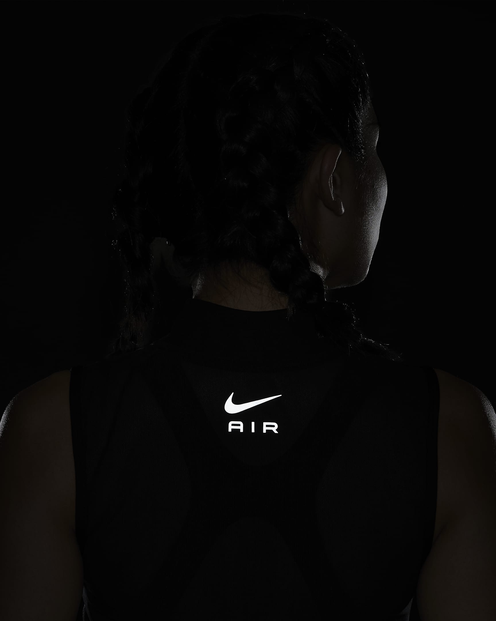 Nike Air Dri-FIT Women's 1/4-Zip Running Crop Top. Nike IN