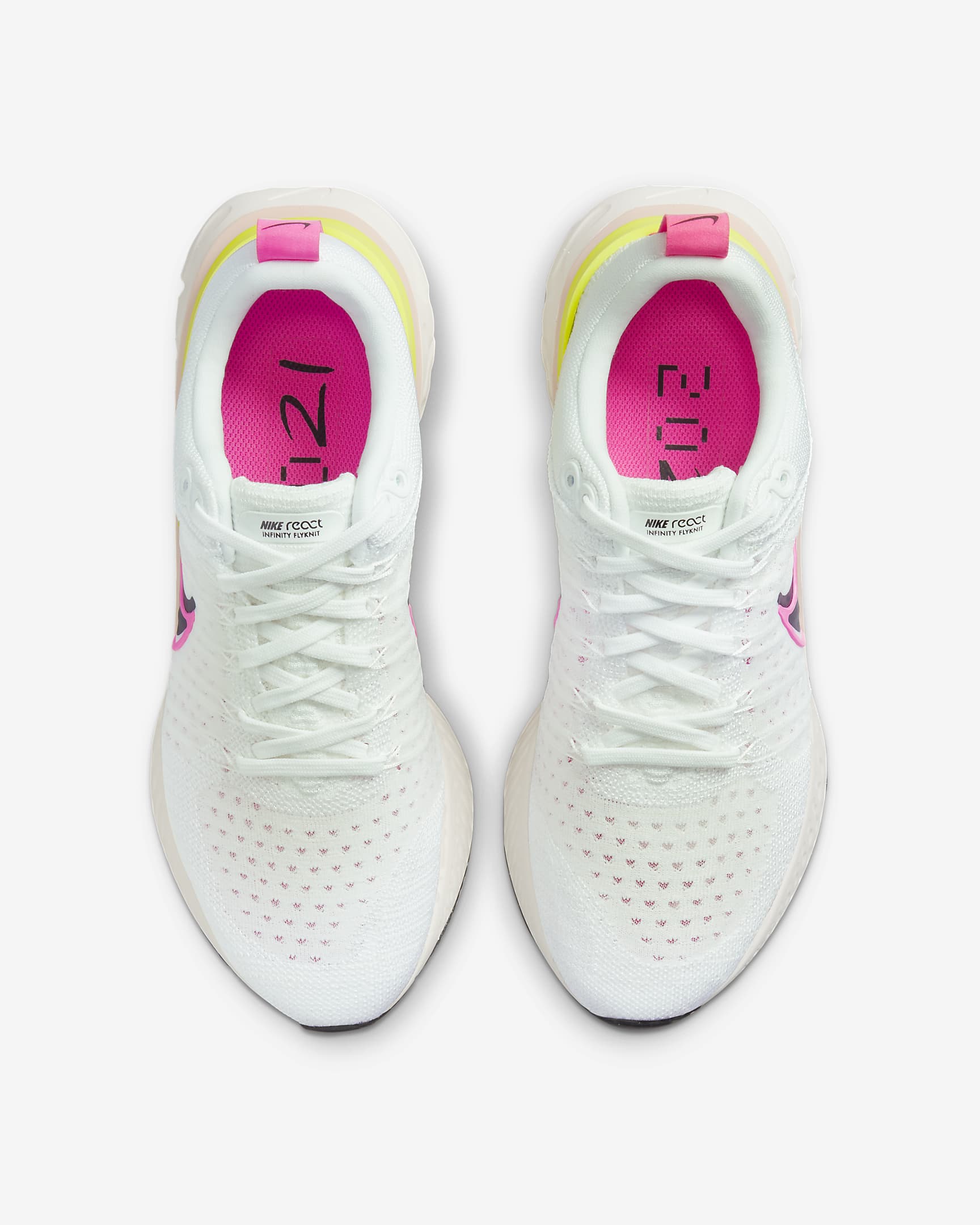 Nike React Infinity Run Flyknit 2 Women's Road Running Shoes. Nike ID